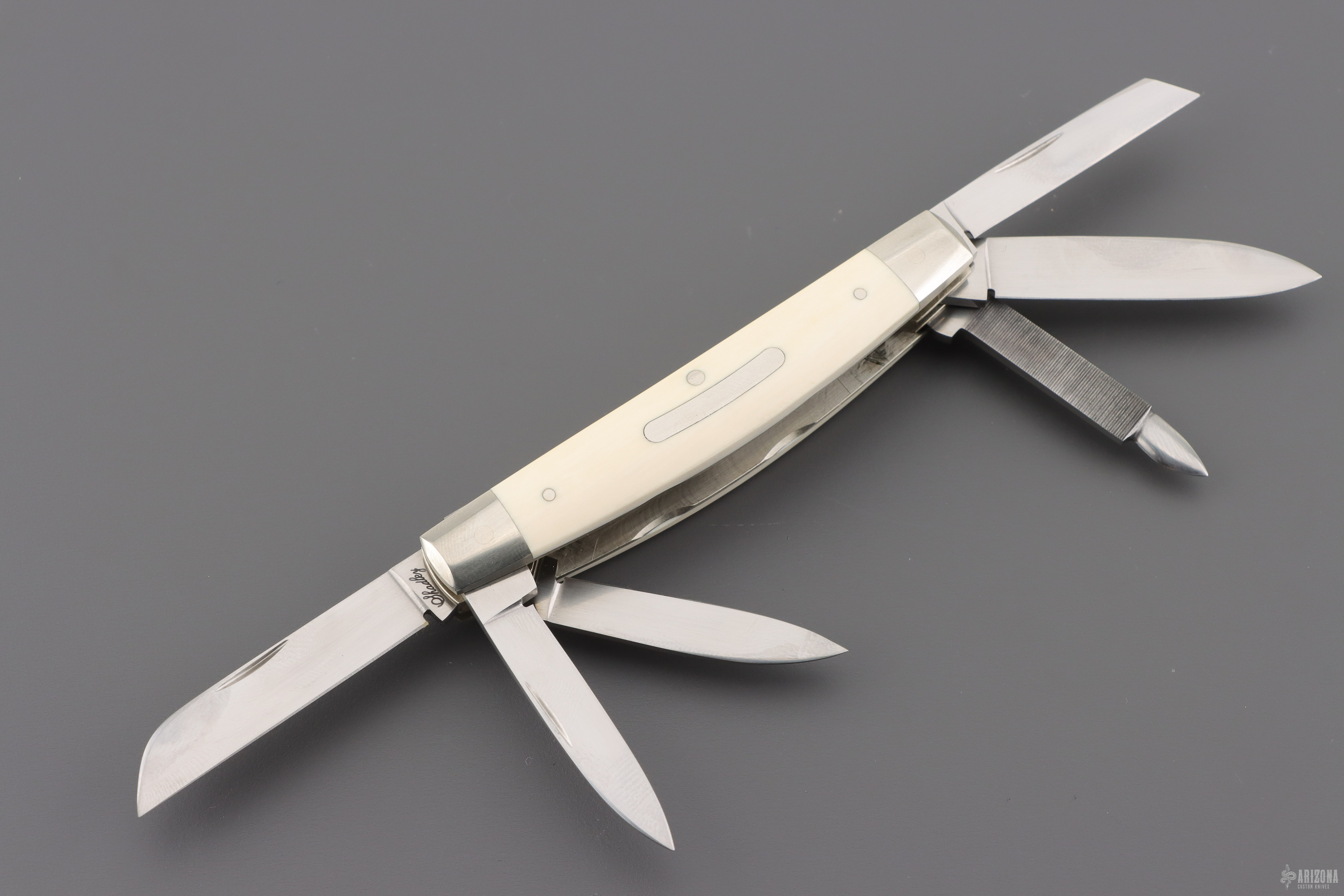 Abe Lincoln 6-Blade Congress Slipjoint - Arizona Custom Knives