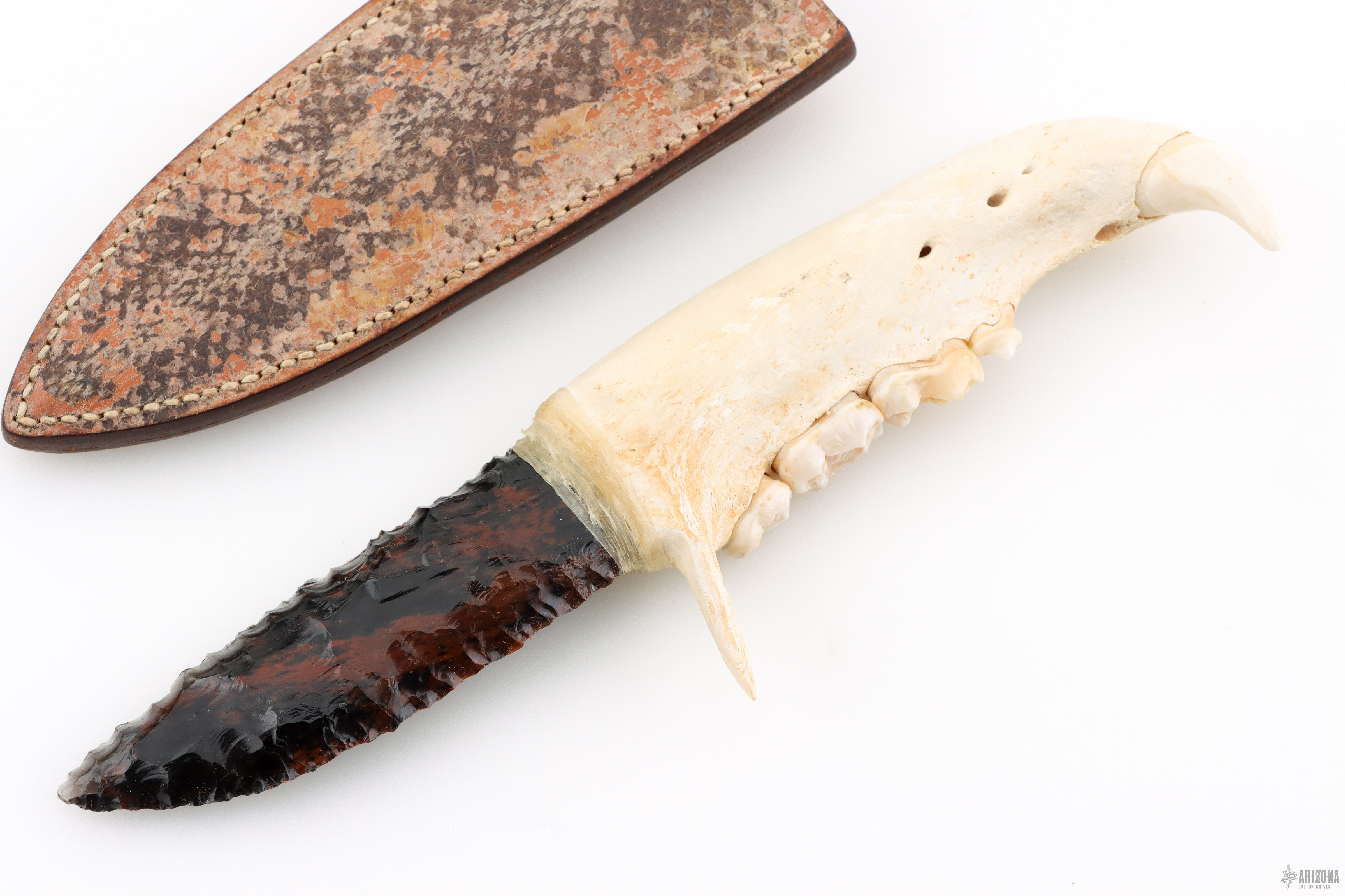 Obsidian Dagger - Arizona Custom Knives