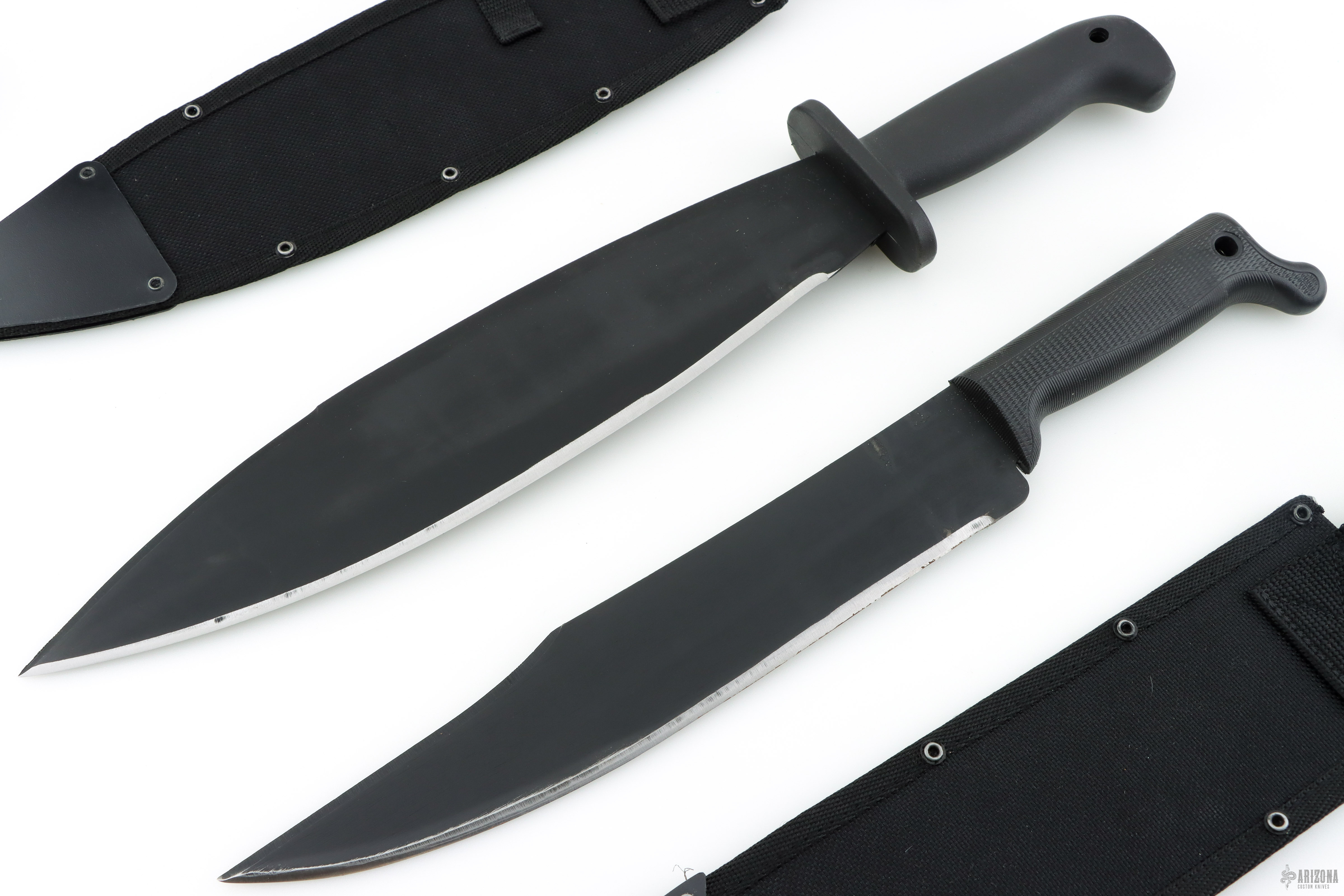 Cold Steel Smatchet 97SMATS & Bowie Machete 97BWM12S - Arizona Custom ...