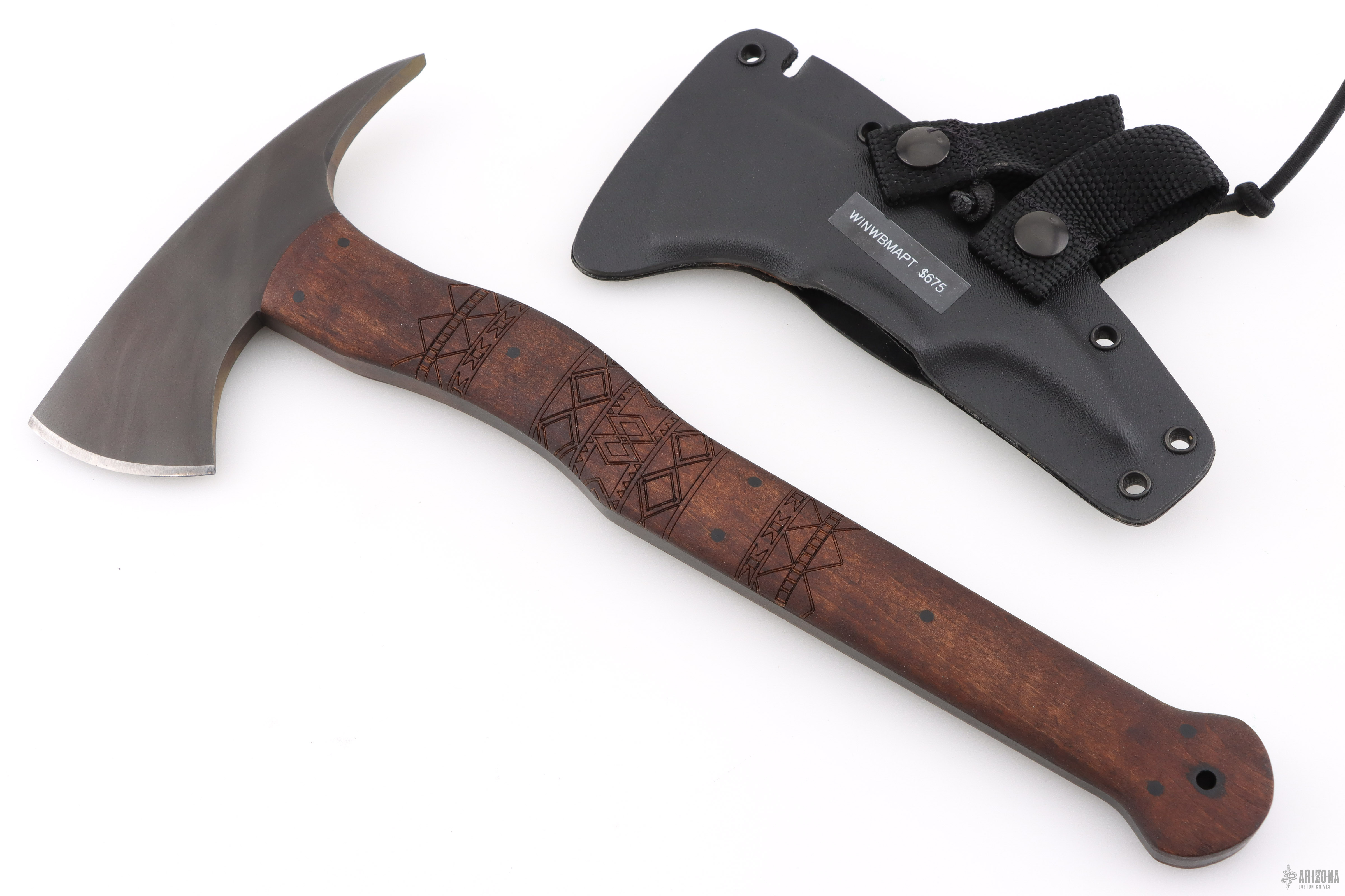 Wild Bill - Maple Tribal - Arizona Custom Knives