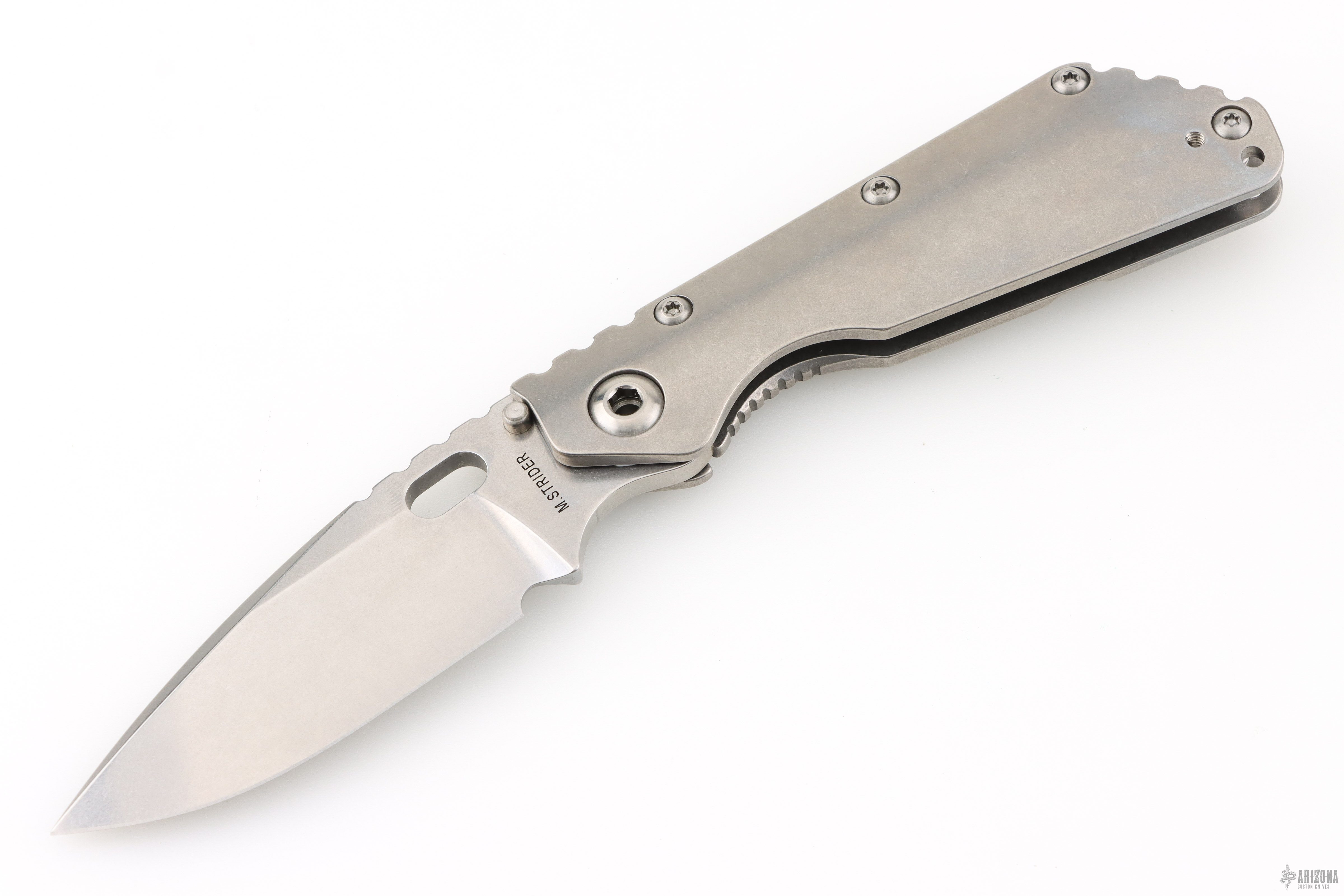 SMF CC - Industrial Titanium - Arizona Custom Knives