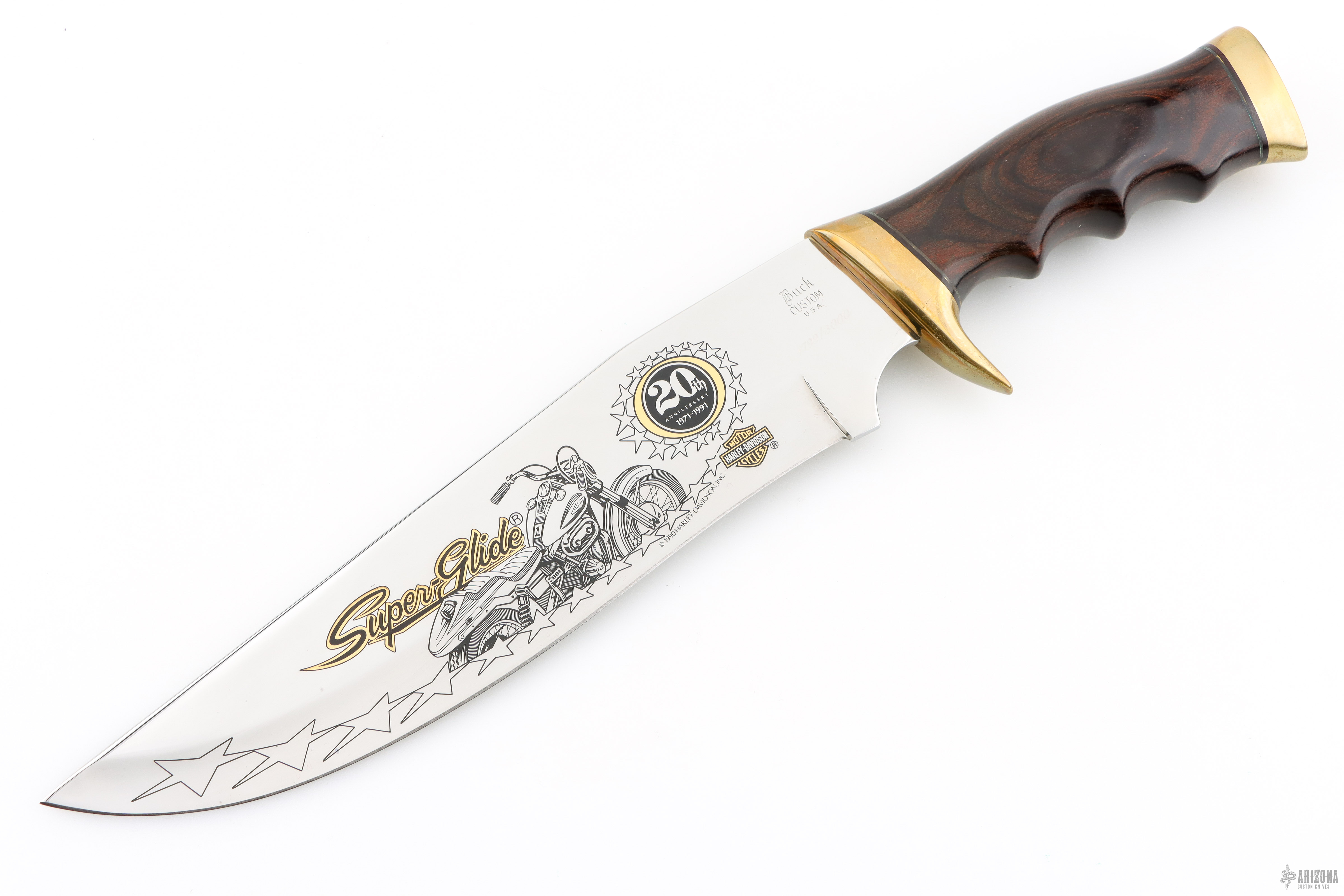Custom 909 Mountain Bowie - Harley Davidson Super-Glide #1799/3000 ...
