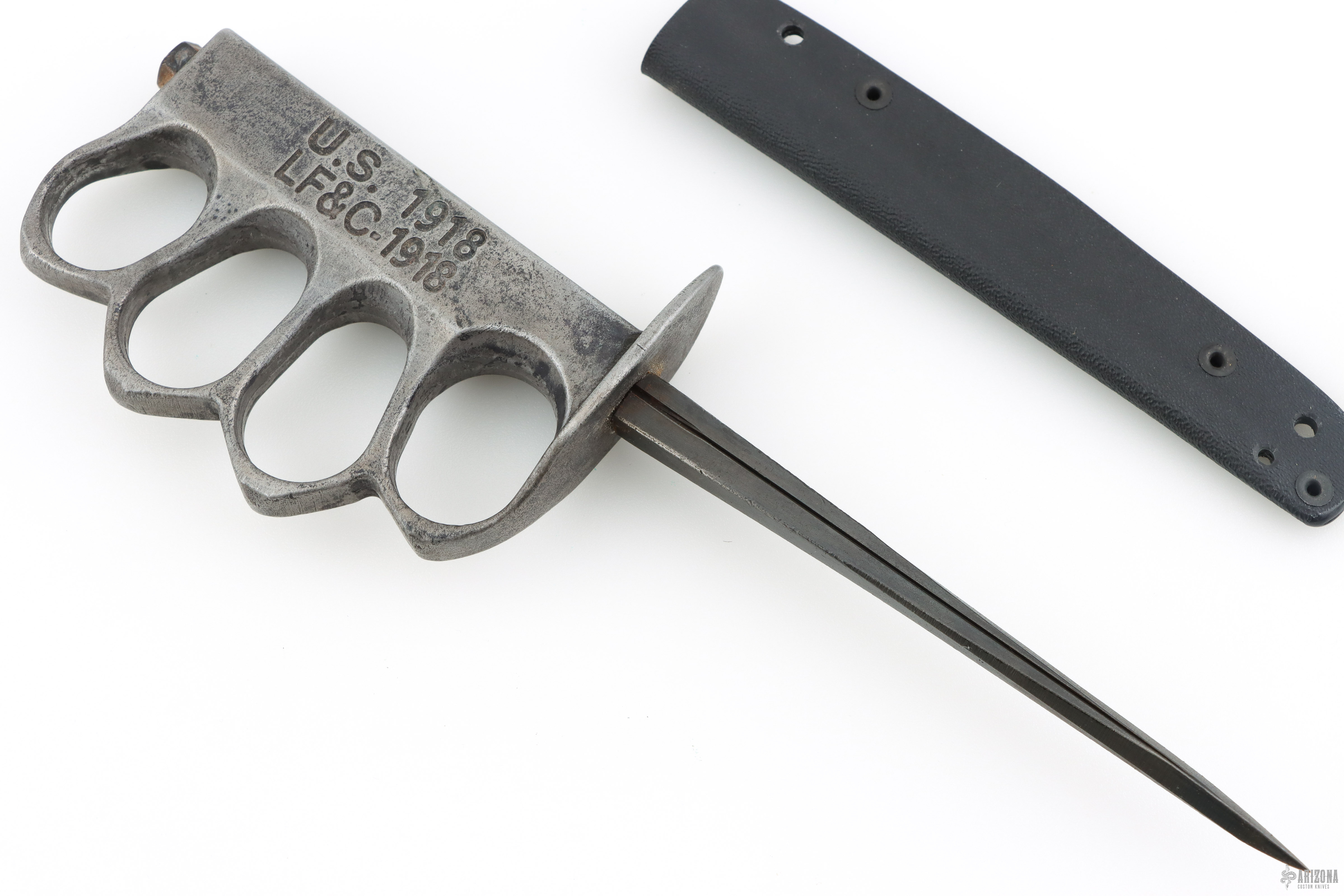 LF&C 1918 Cast Aluminum Trench Knife - Arizona Custom Knives
