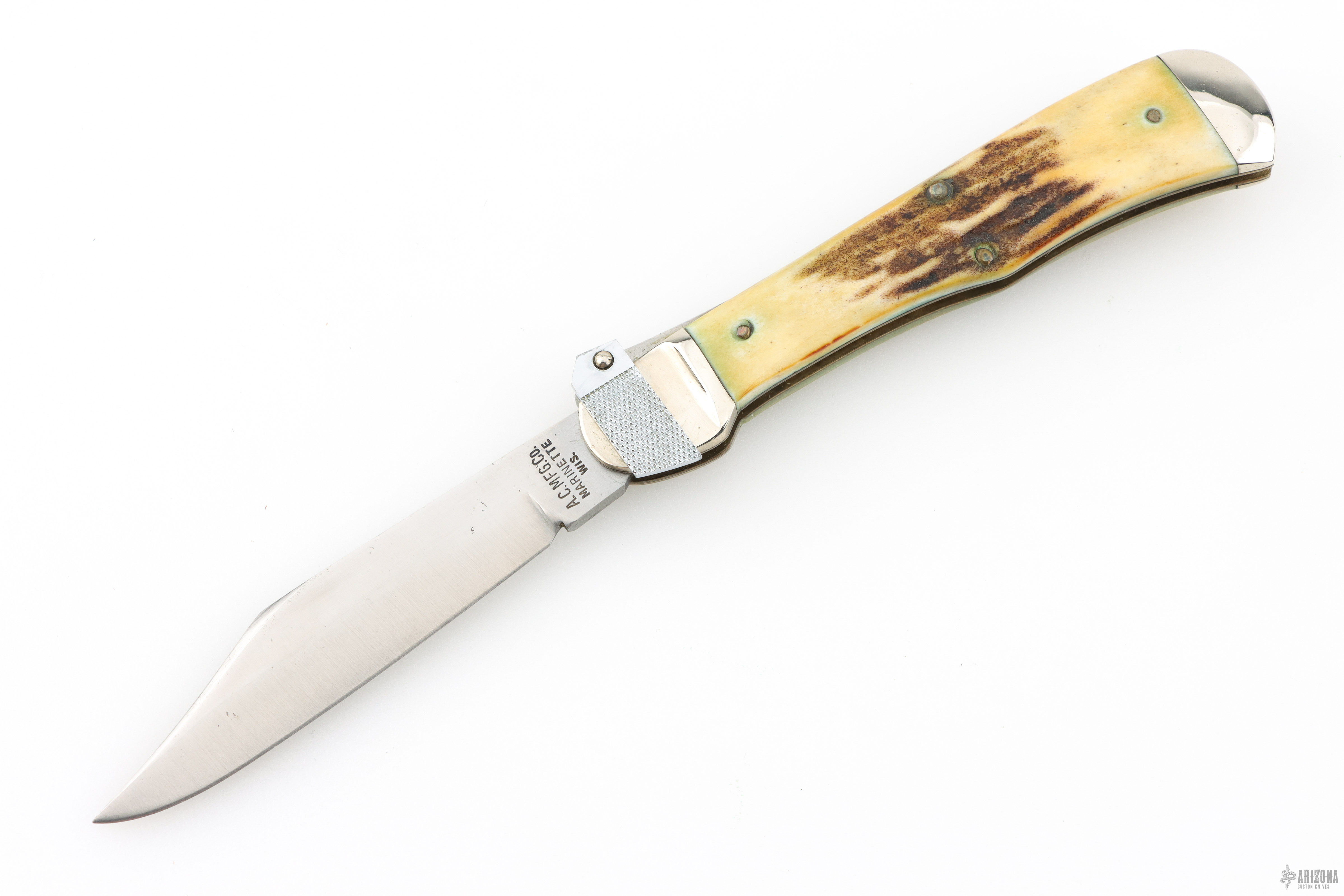 Stag Lever Auto - Arizona Custom Knives