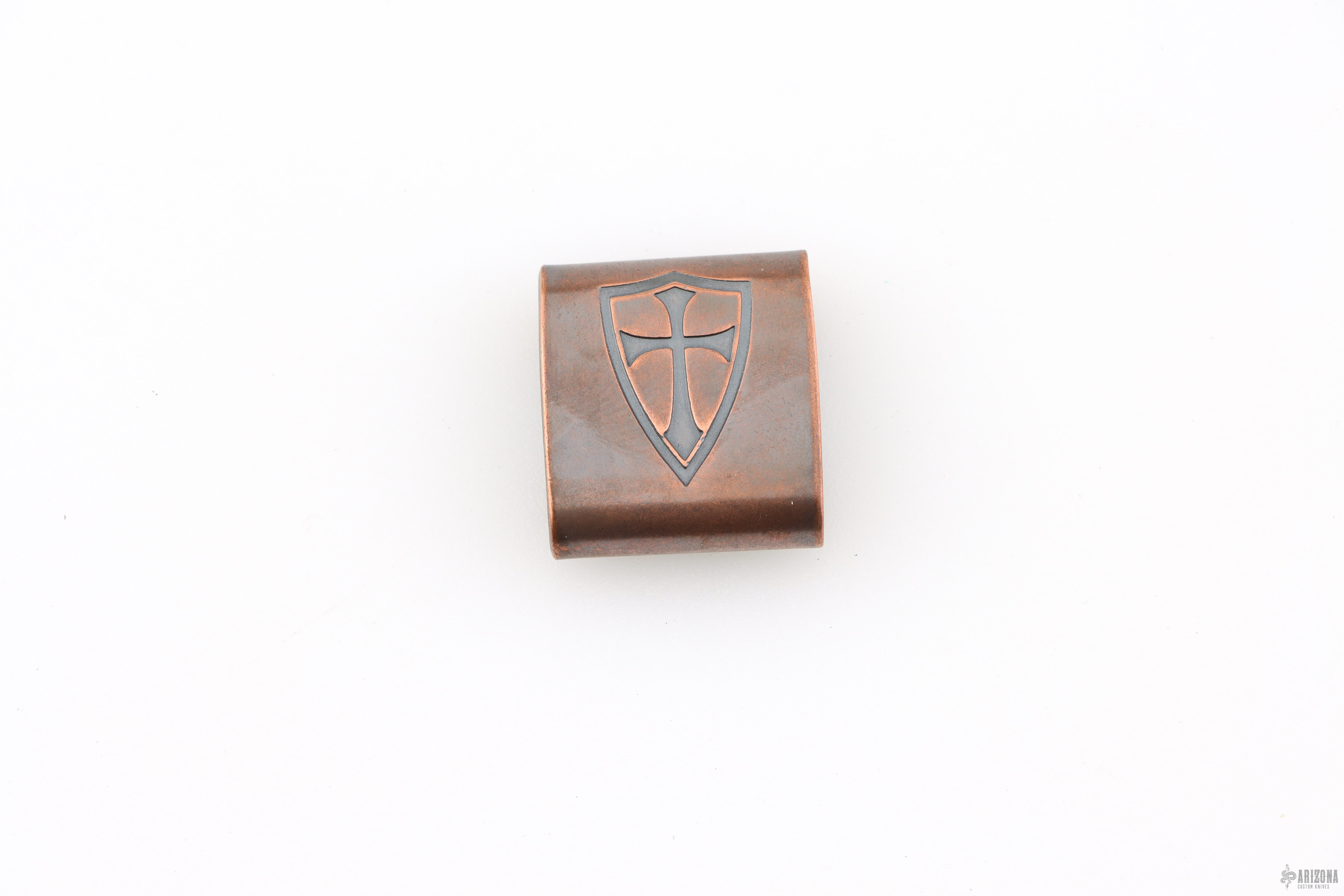 Crusader Cross Copper Molle - Arizona Custom Knives