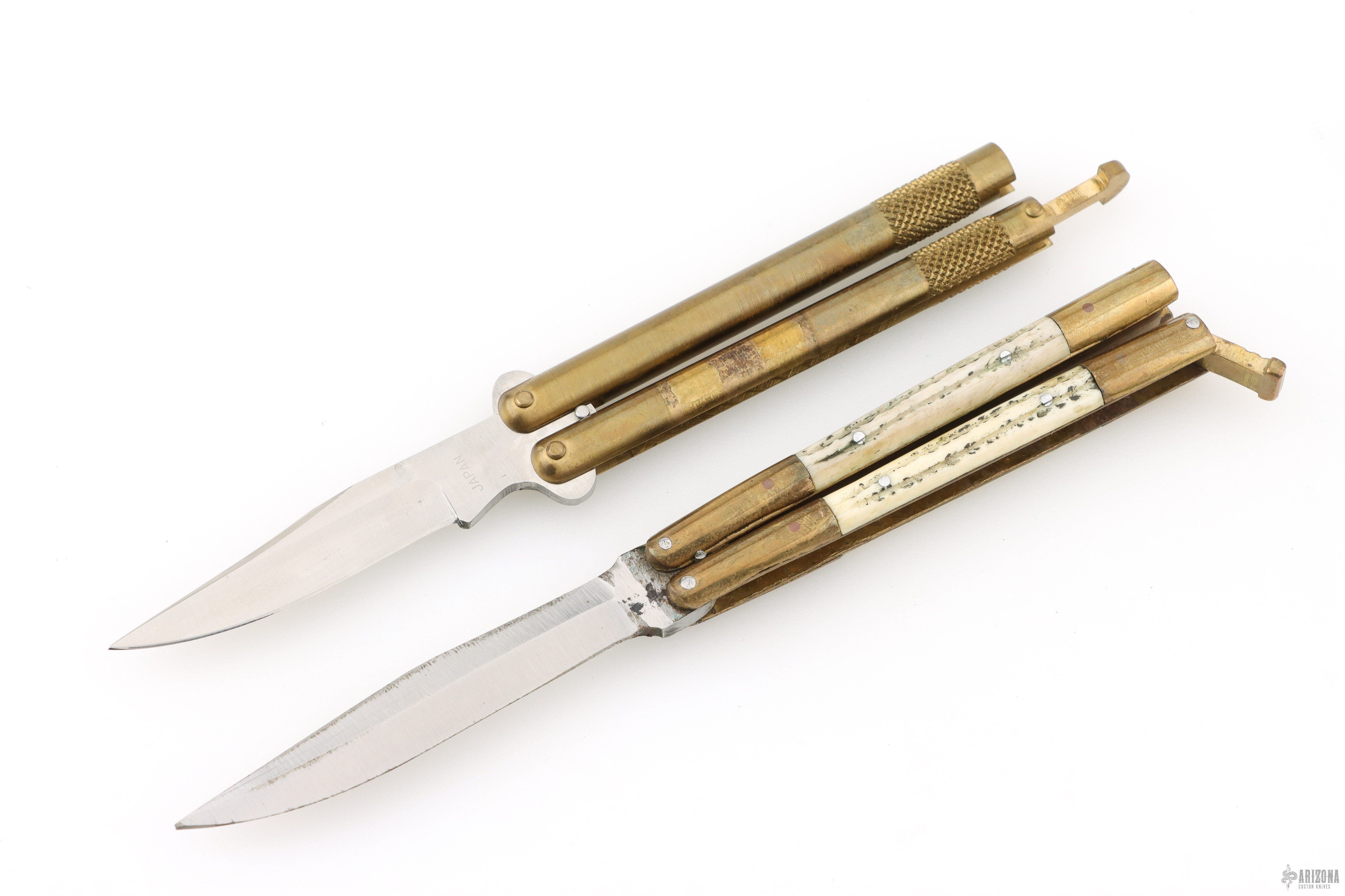 Pair of Vintage Small Balisongs - Arizona Custom Knives