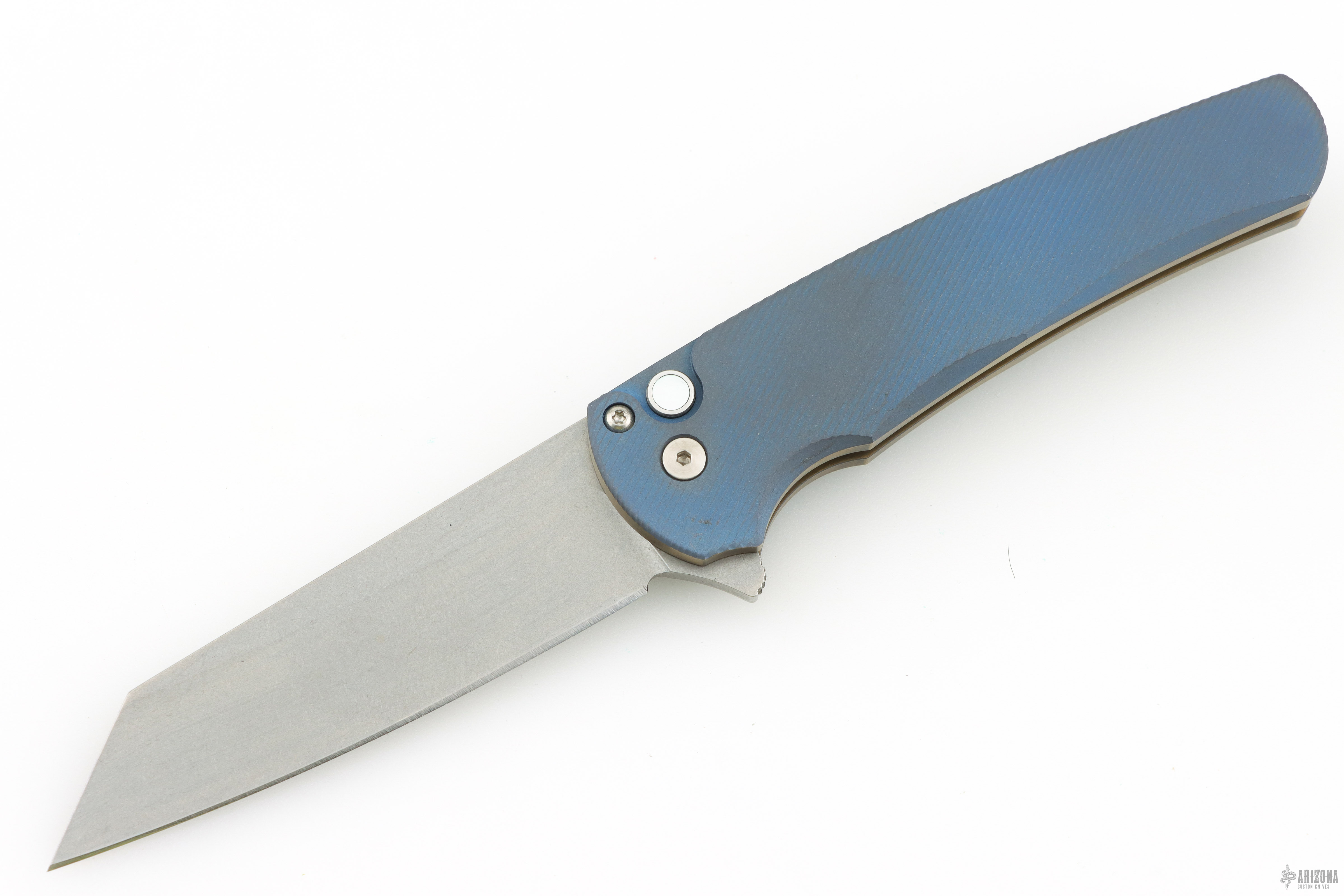 2023.006 Malibu Custom Titanium - Arizona Custom Knives