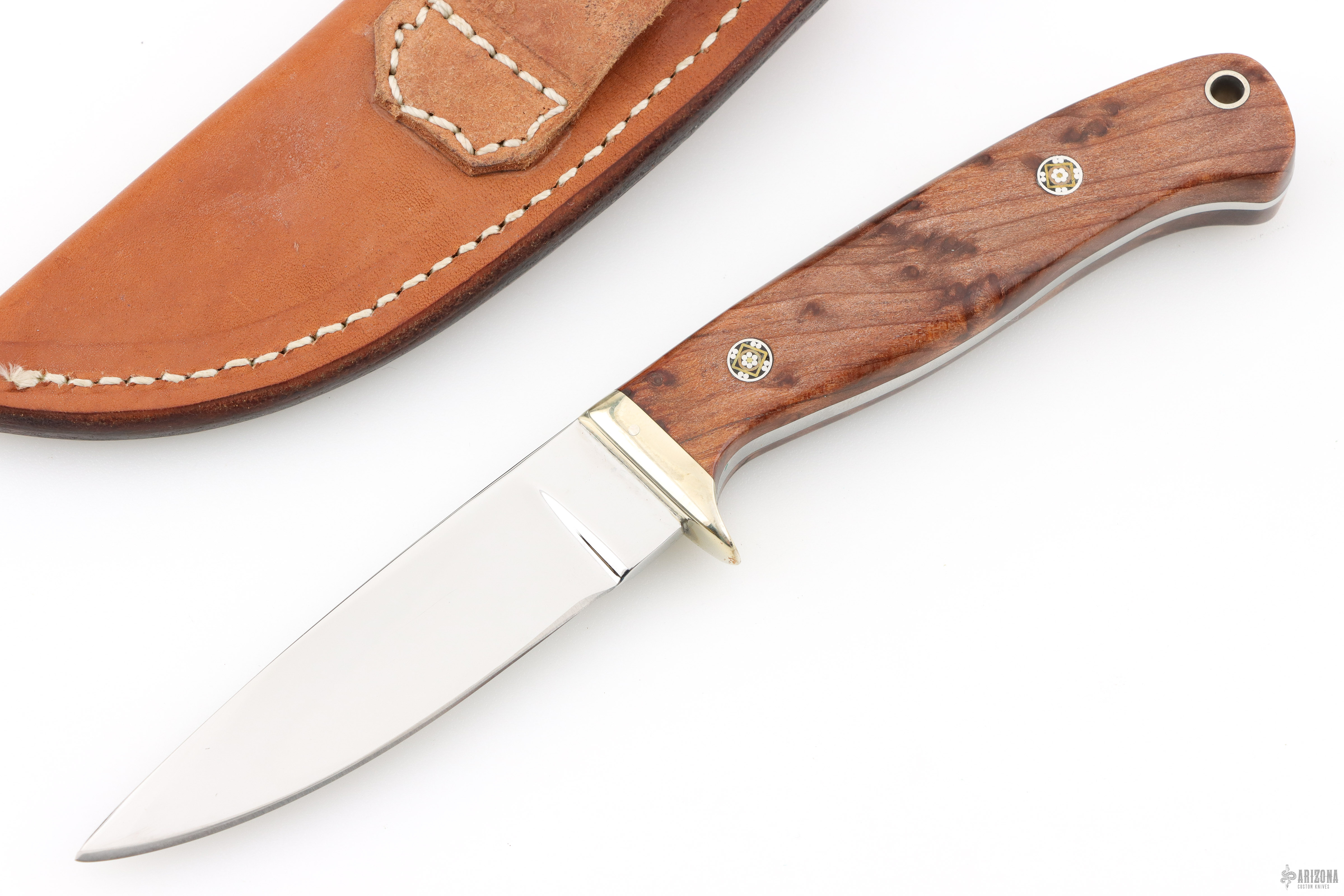 Bird's Eye Maple Hunter - Arizona Custom Knives