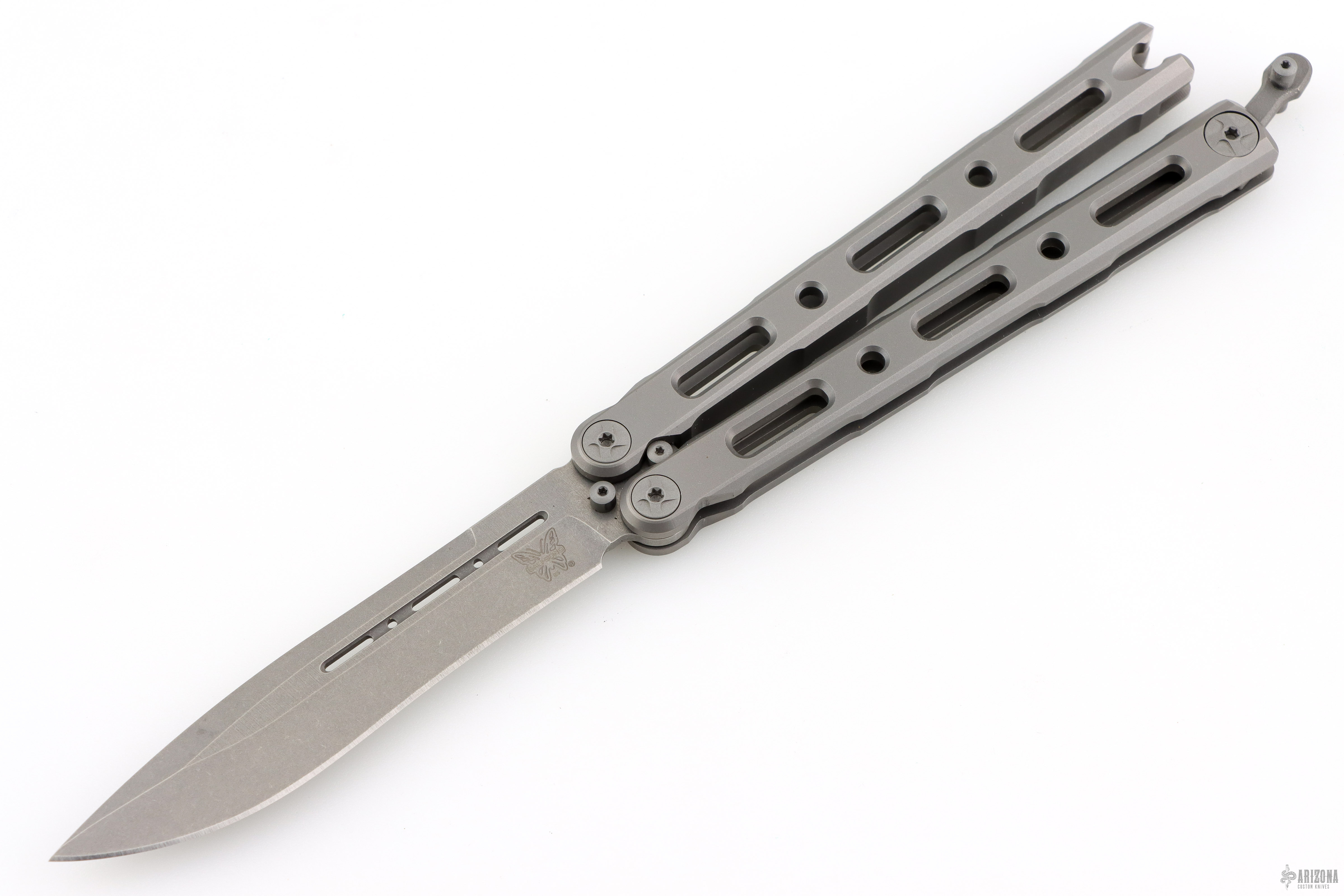 Model 85 Ti Balisong FPR - Arizona Custom Knives