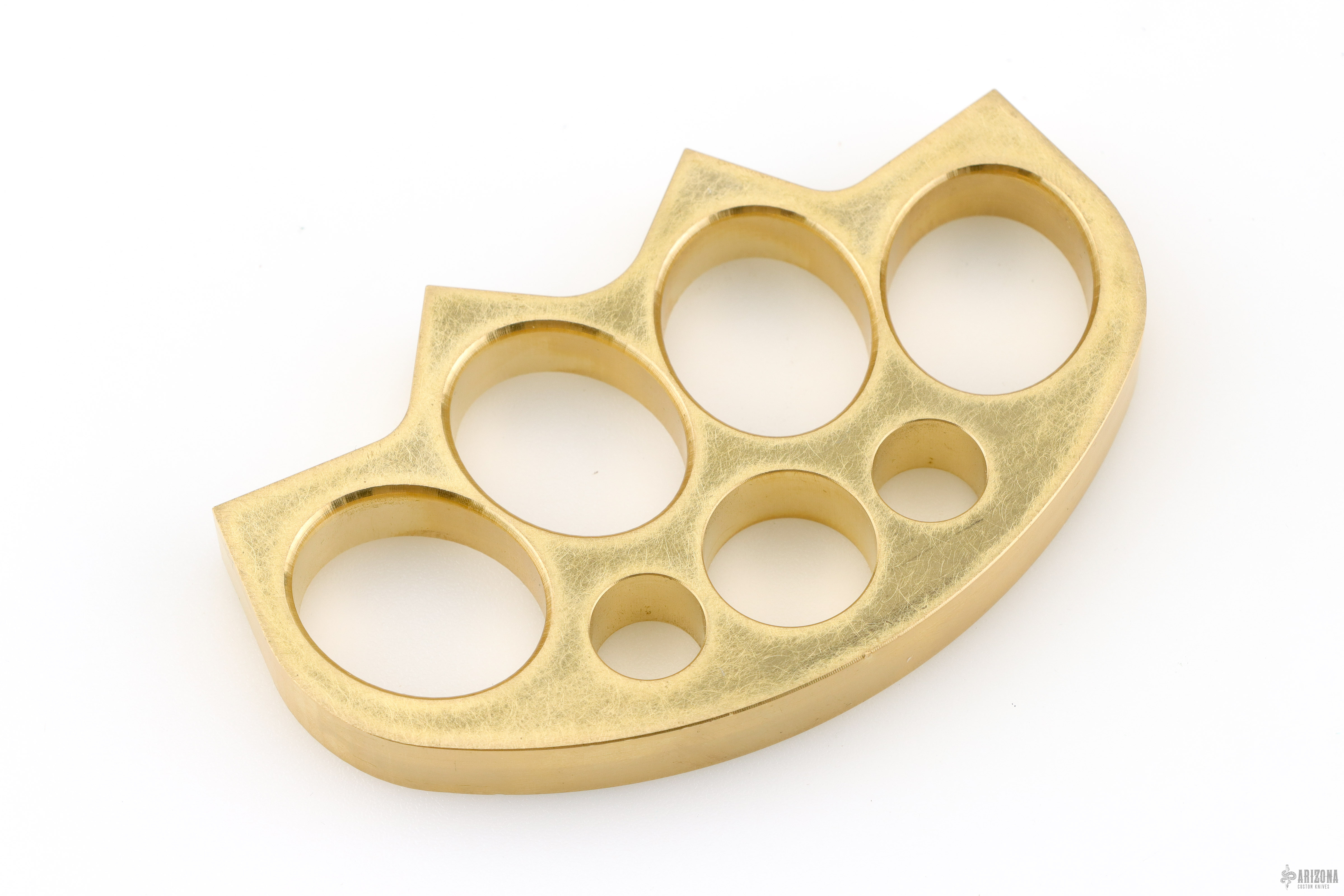 Crown Knuckles - 1/2" Brass - Arizona Custom Knives