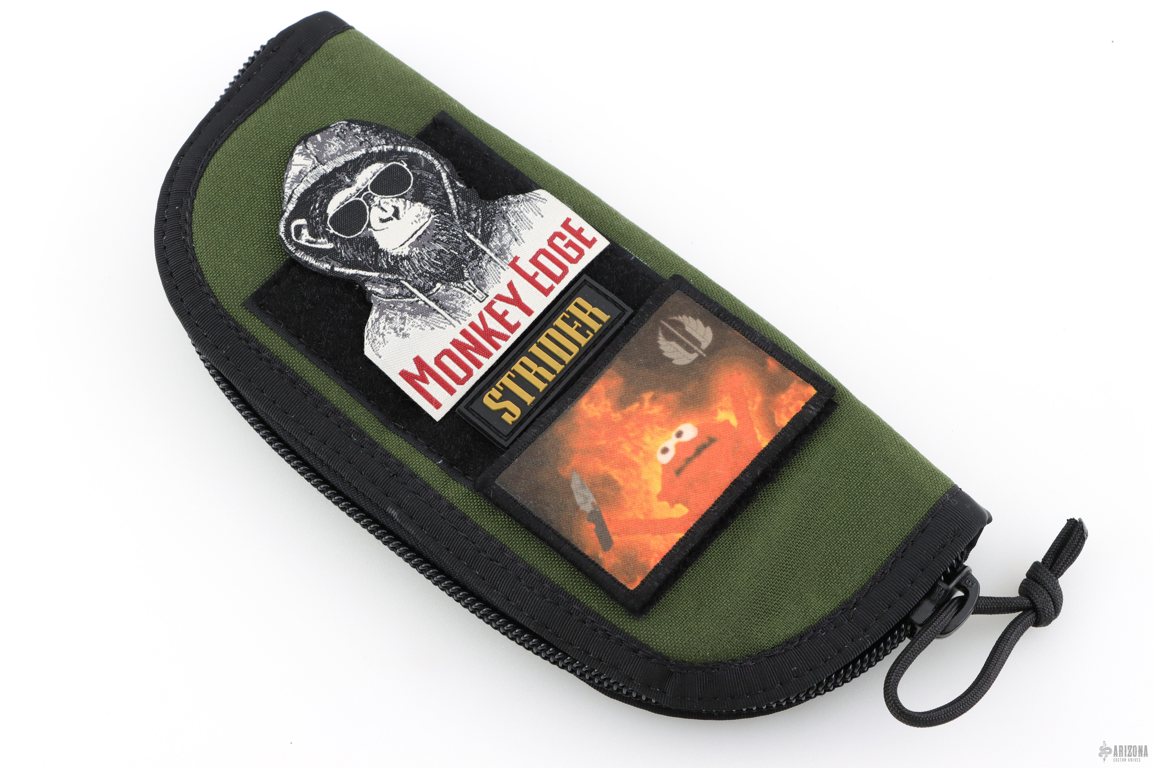 MSC Zippered Case w/ Patches - Arizona Custom Knives