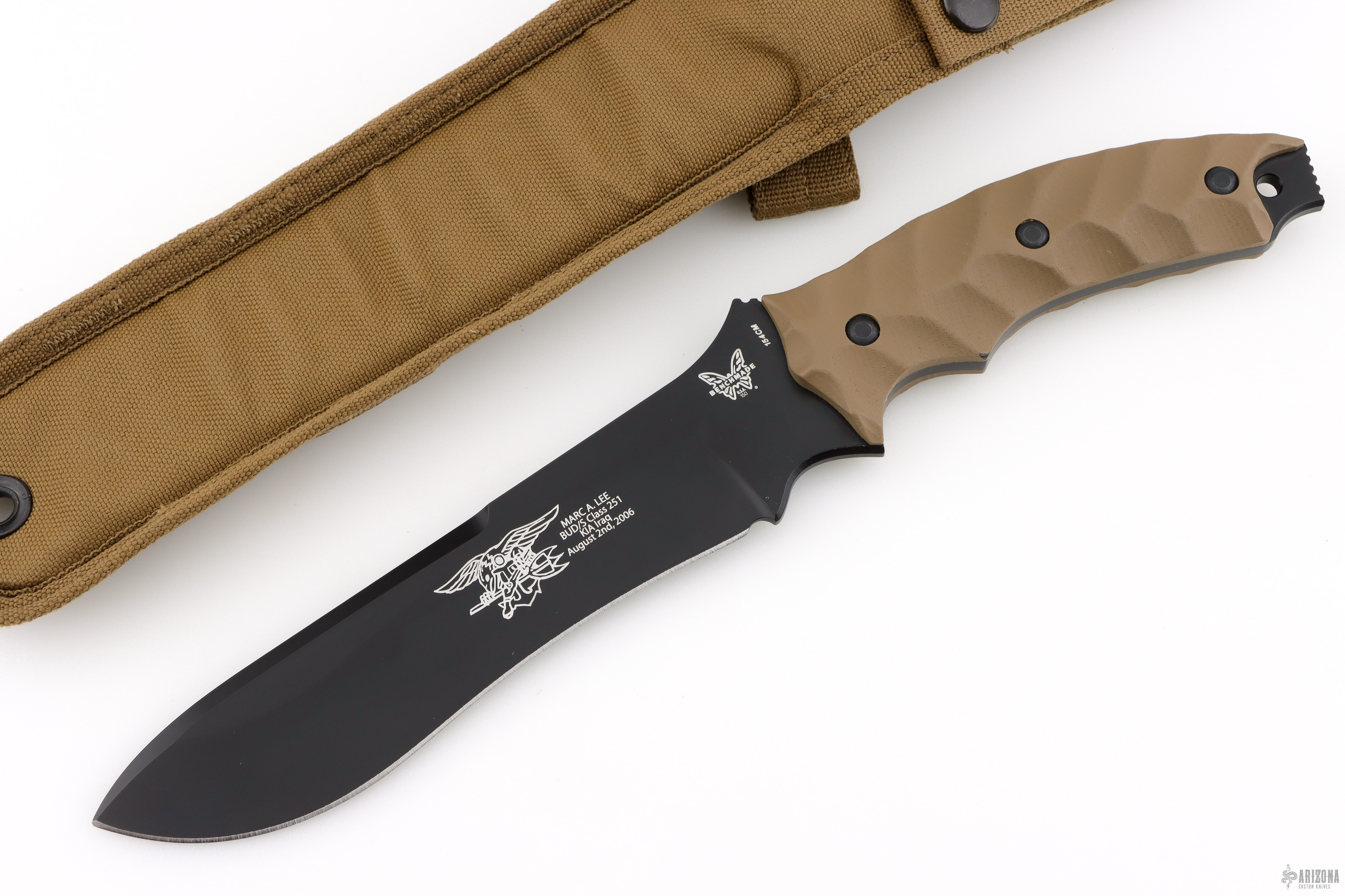 Marc A Lee Tribute Knife - Arizona Custom Knives
