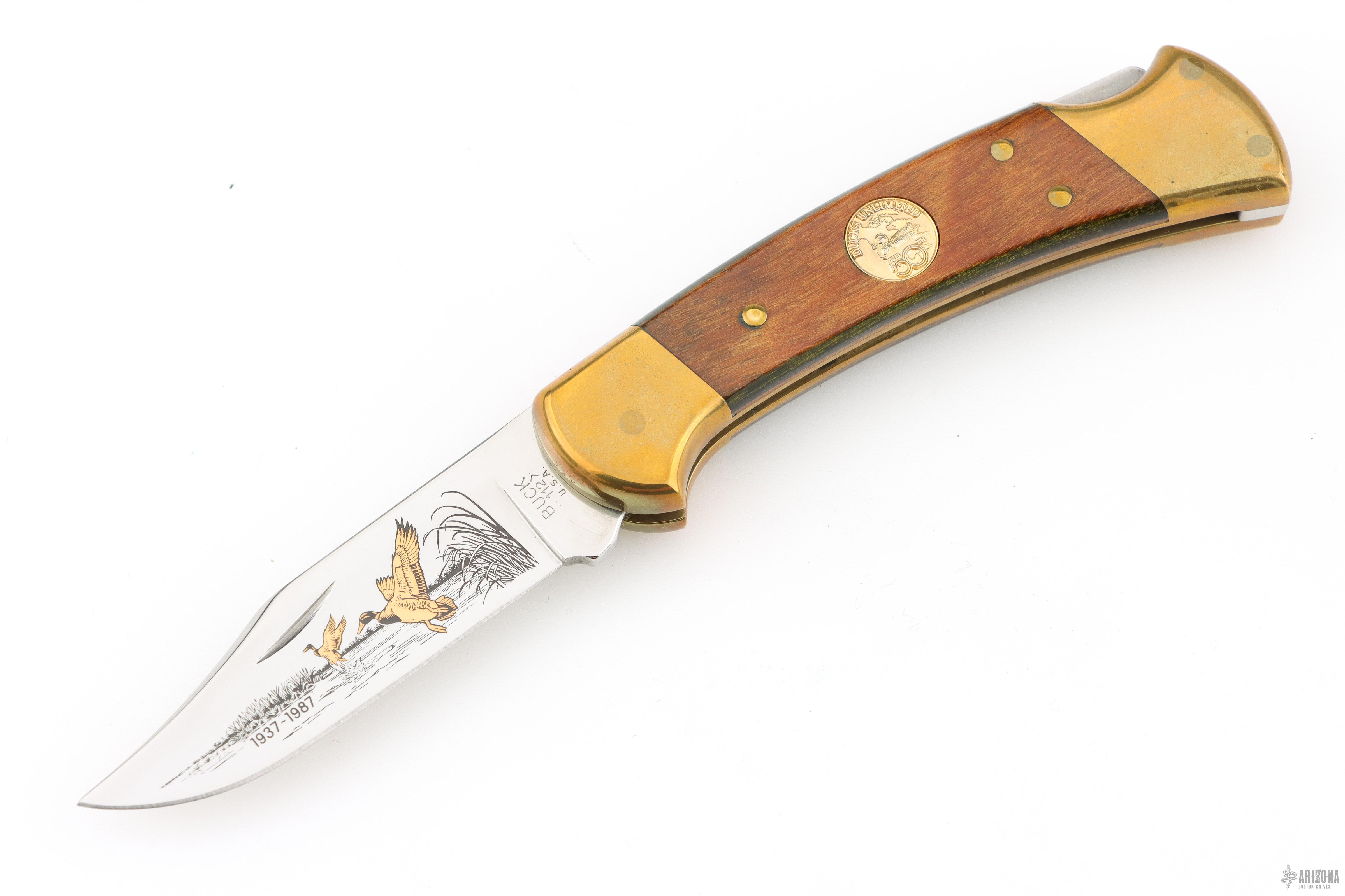 112 Ducks Unlimited - 1937-1987 - Arizona Custom Knives