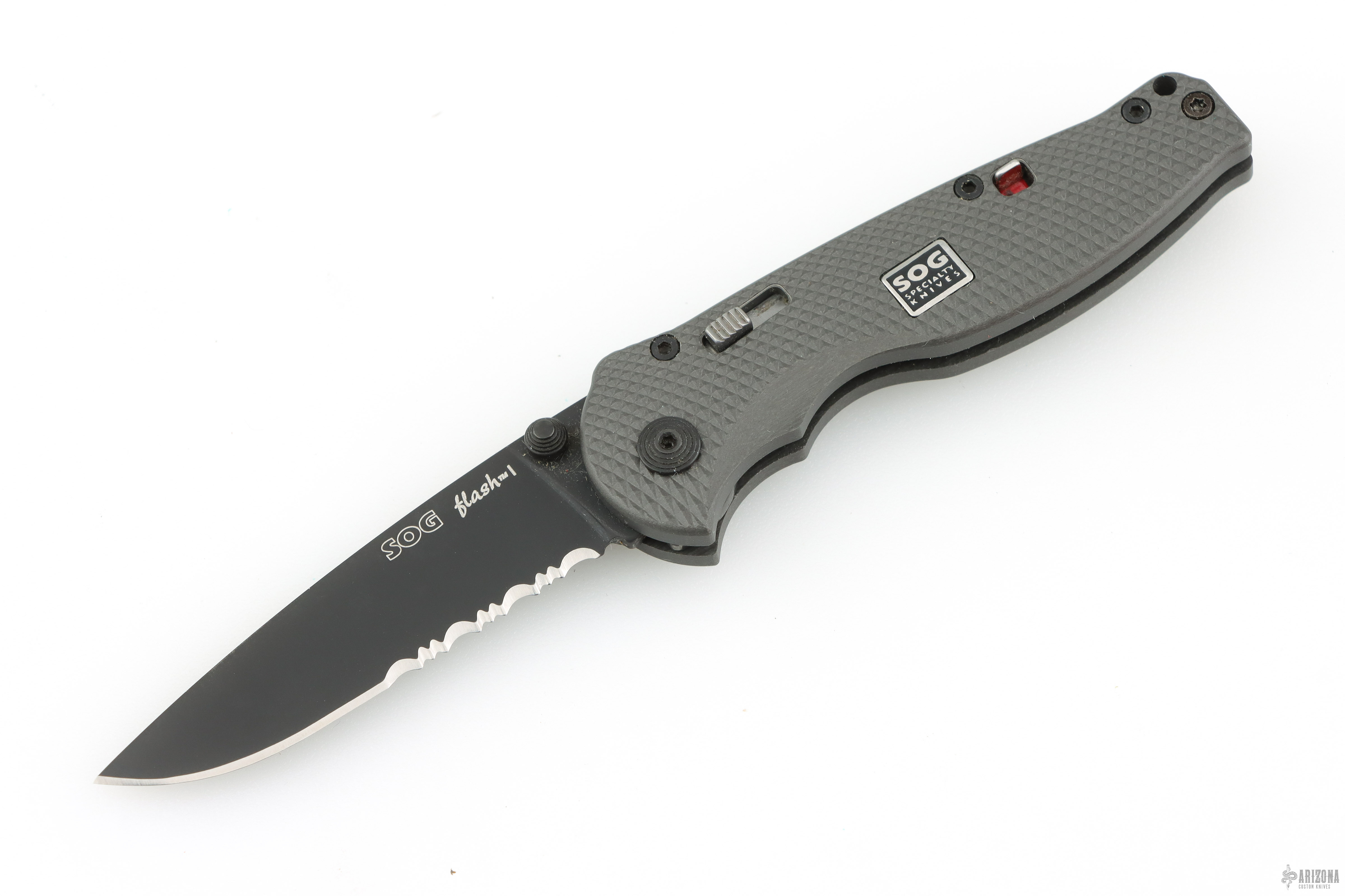 Flash I Half Serrated - Arizona Custom Knives