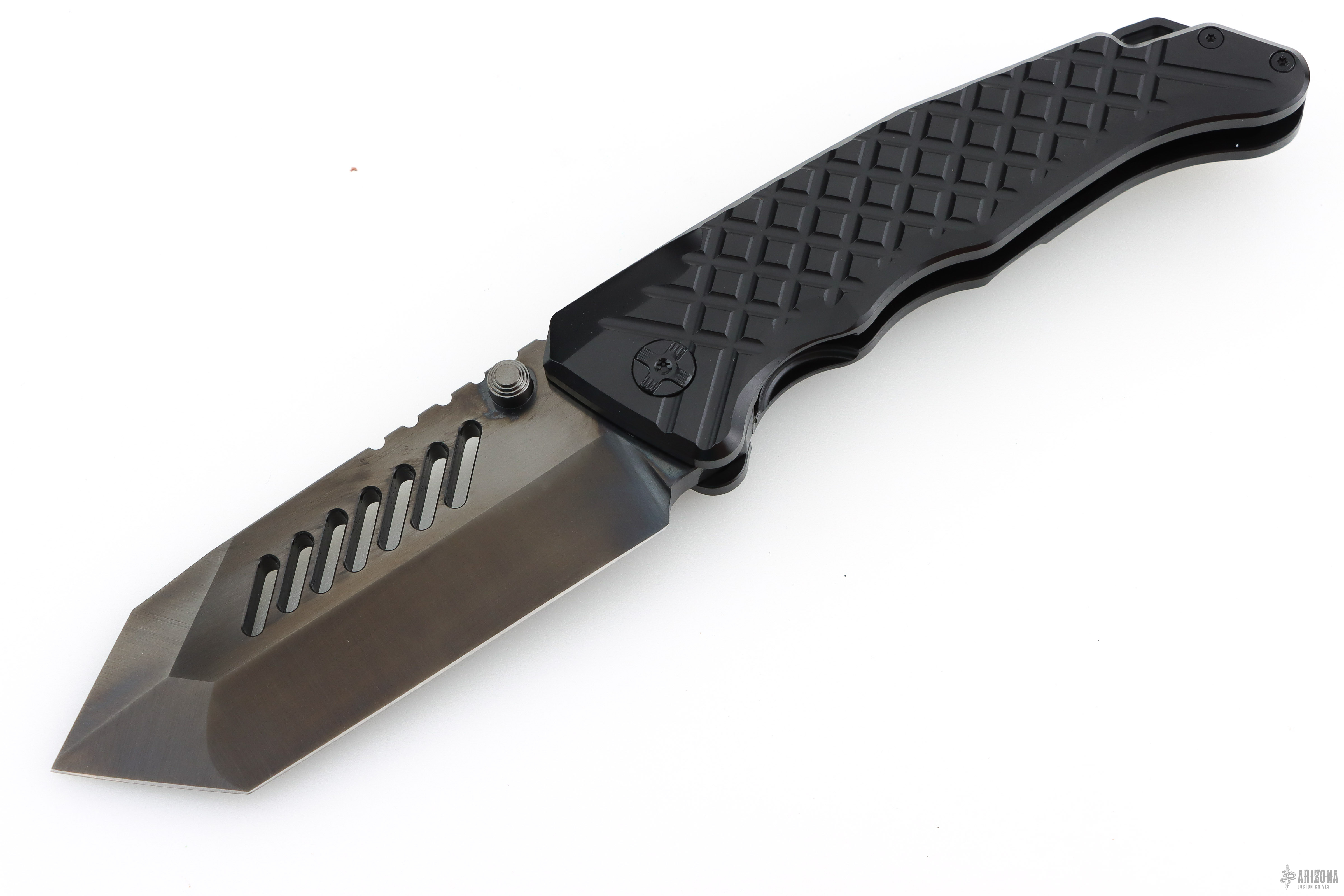 PMP Beast Prime - Black Titanium & Blade - Arizona Custom Knives