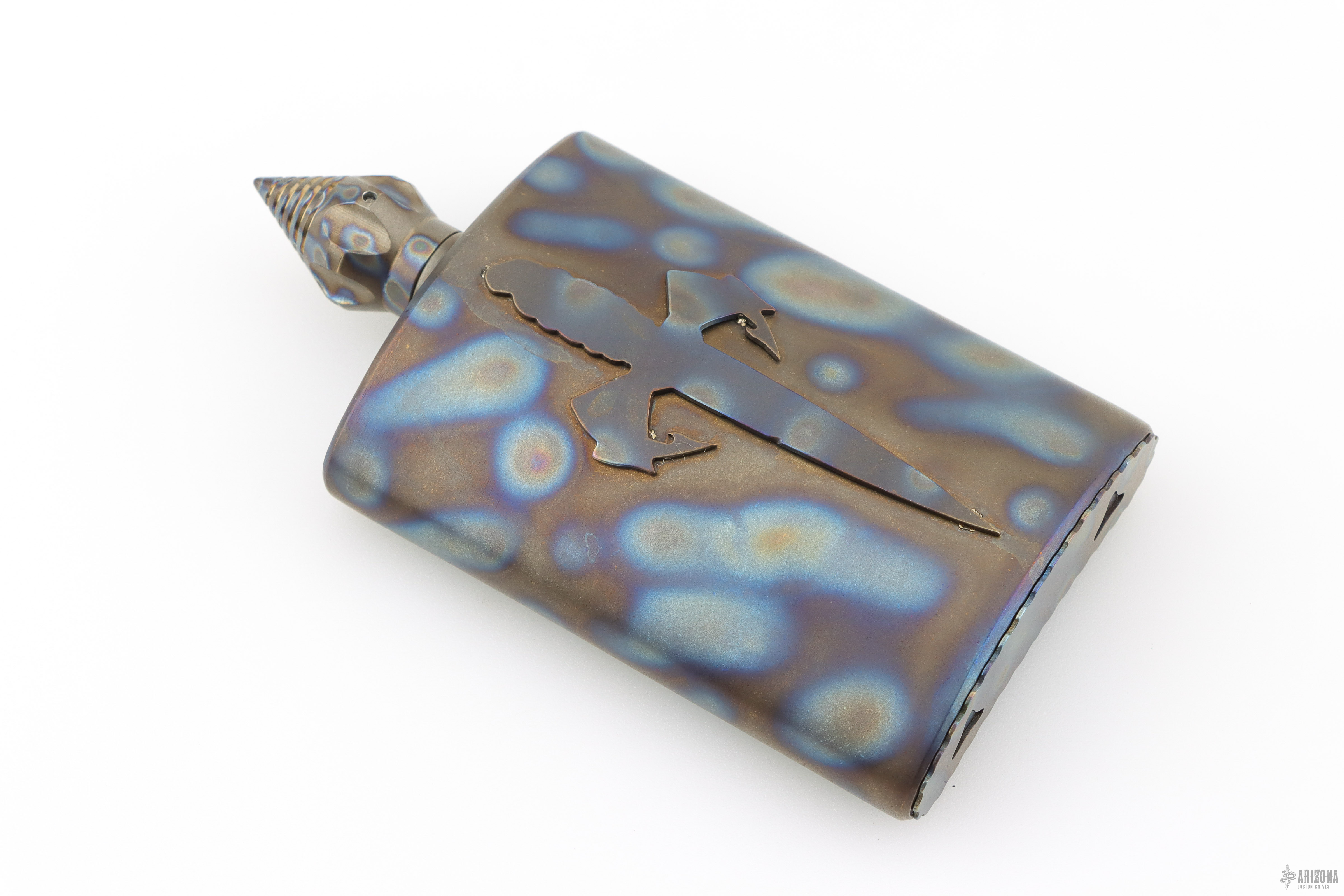 Blood & Iron Tactical Short Flask Advanced Tactical Spike W/ Tritium ...