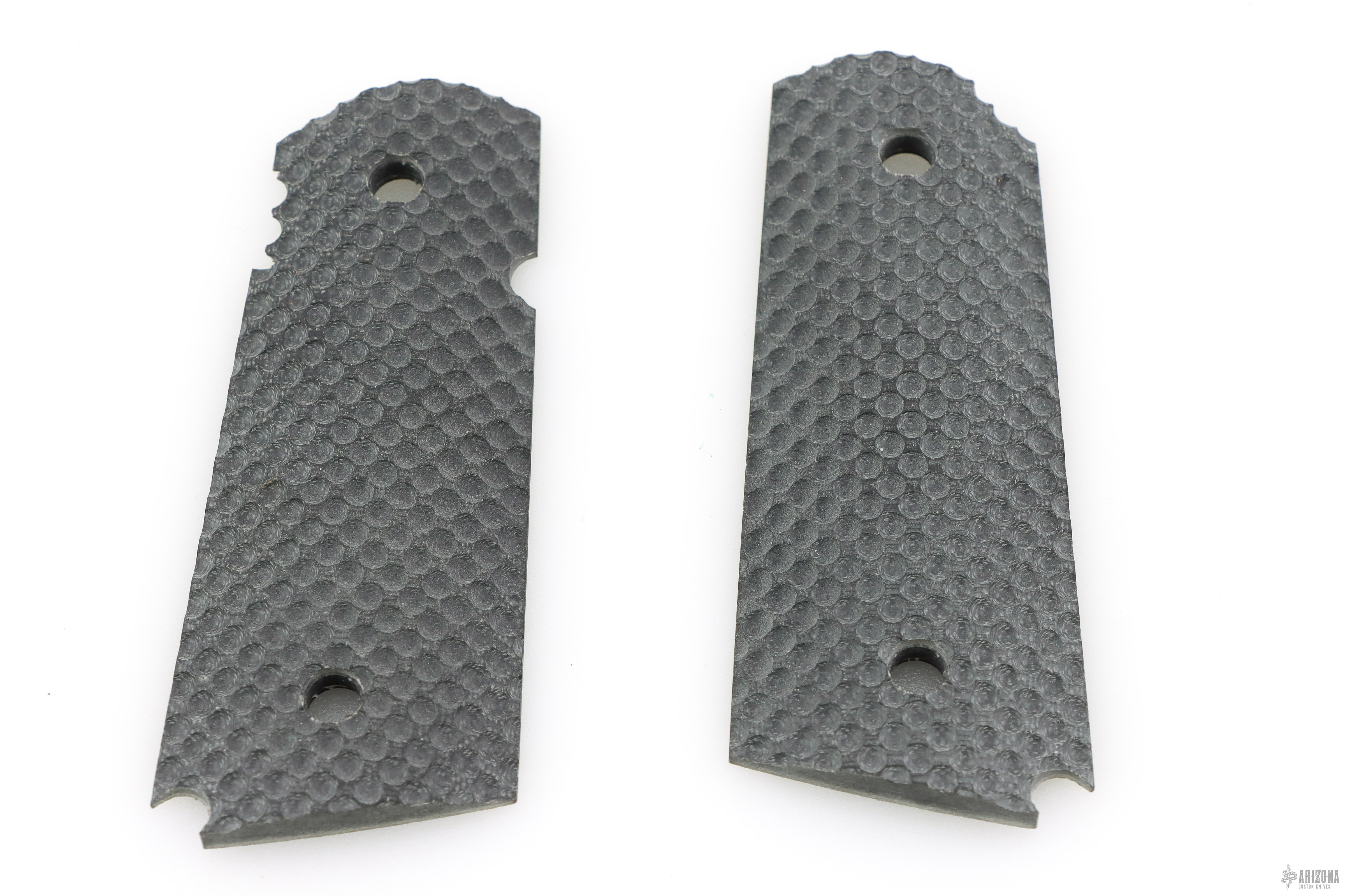 Original Simonich Compact Size Gunner Grip 1911 Handles - Black G-10 ...