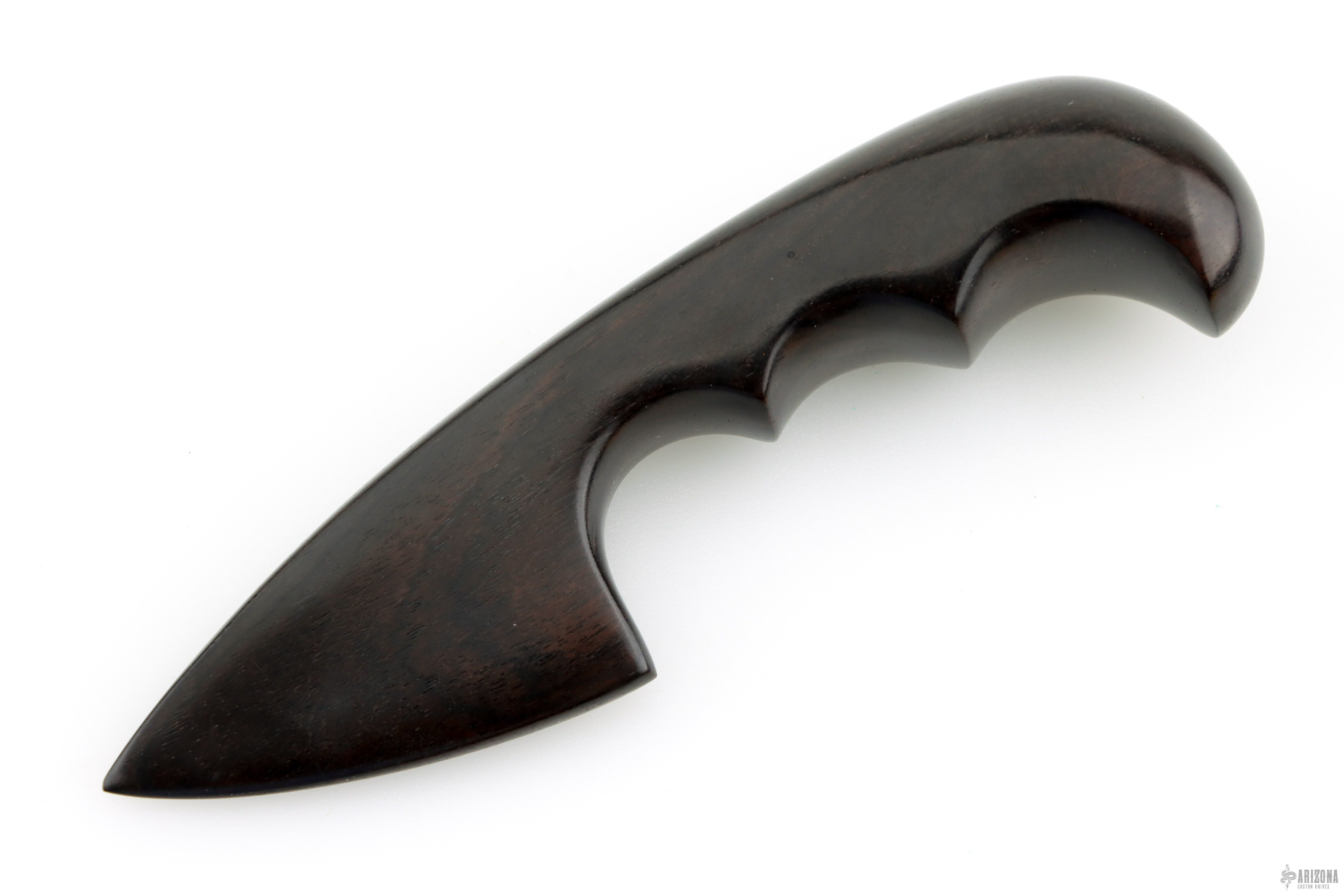 Wood Trainer - Finger Grooves - Arizona Custom Knives
