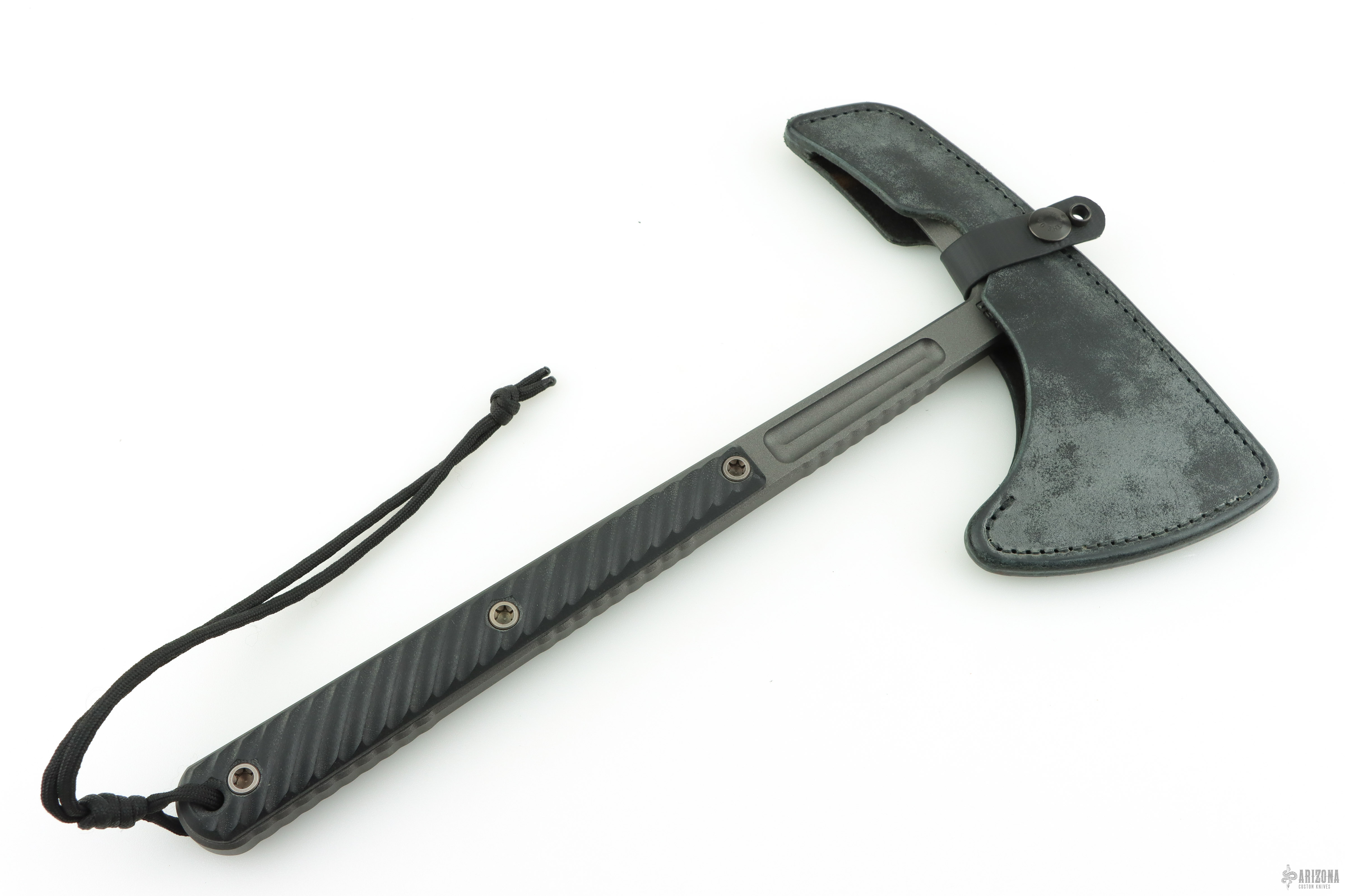 13.25" Kestrel - Tungsten Black - .400" Thick - Arizona Custom Knives