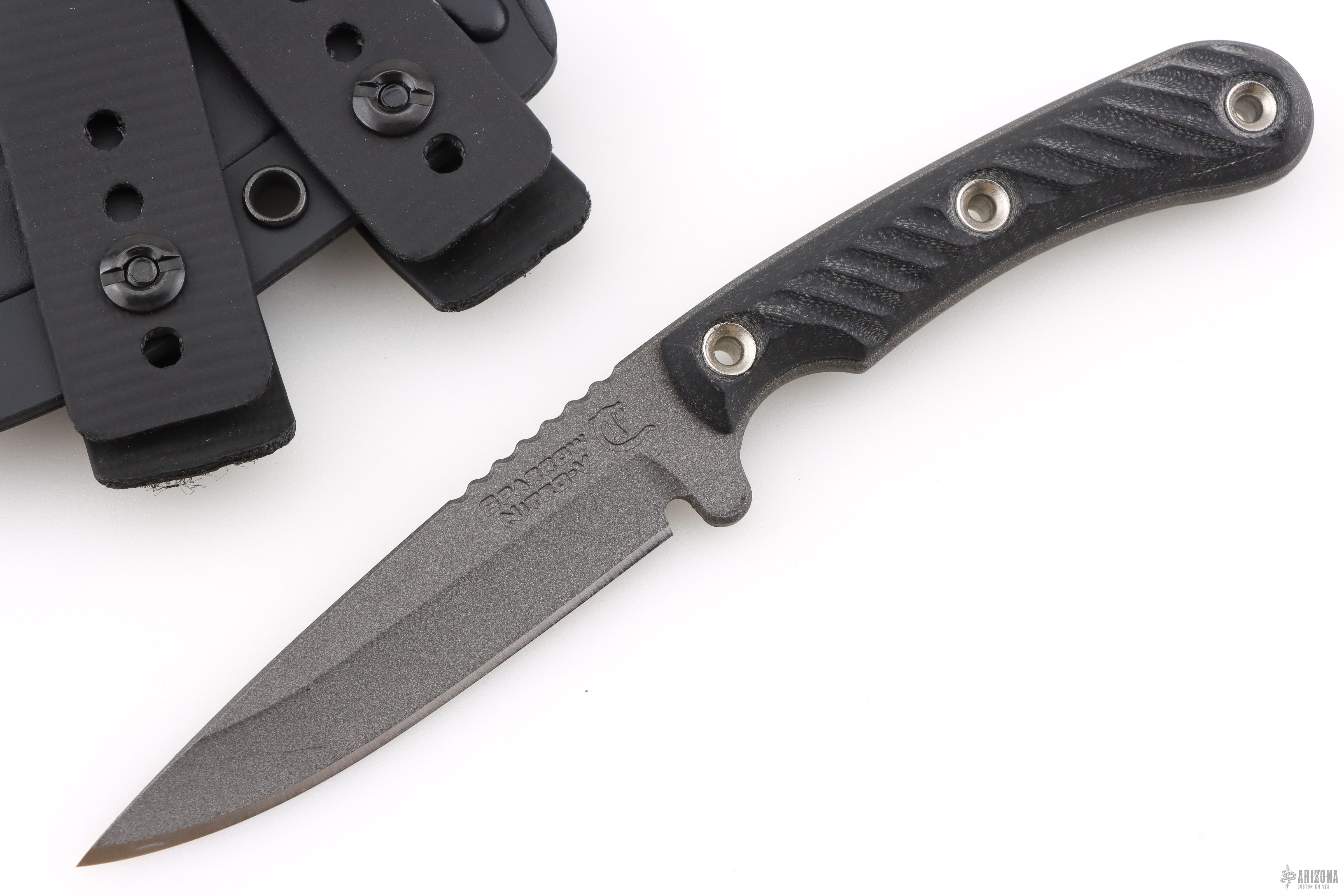 Sparrow - Black - Arizona Custom Knives