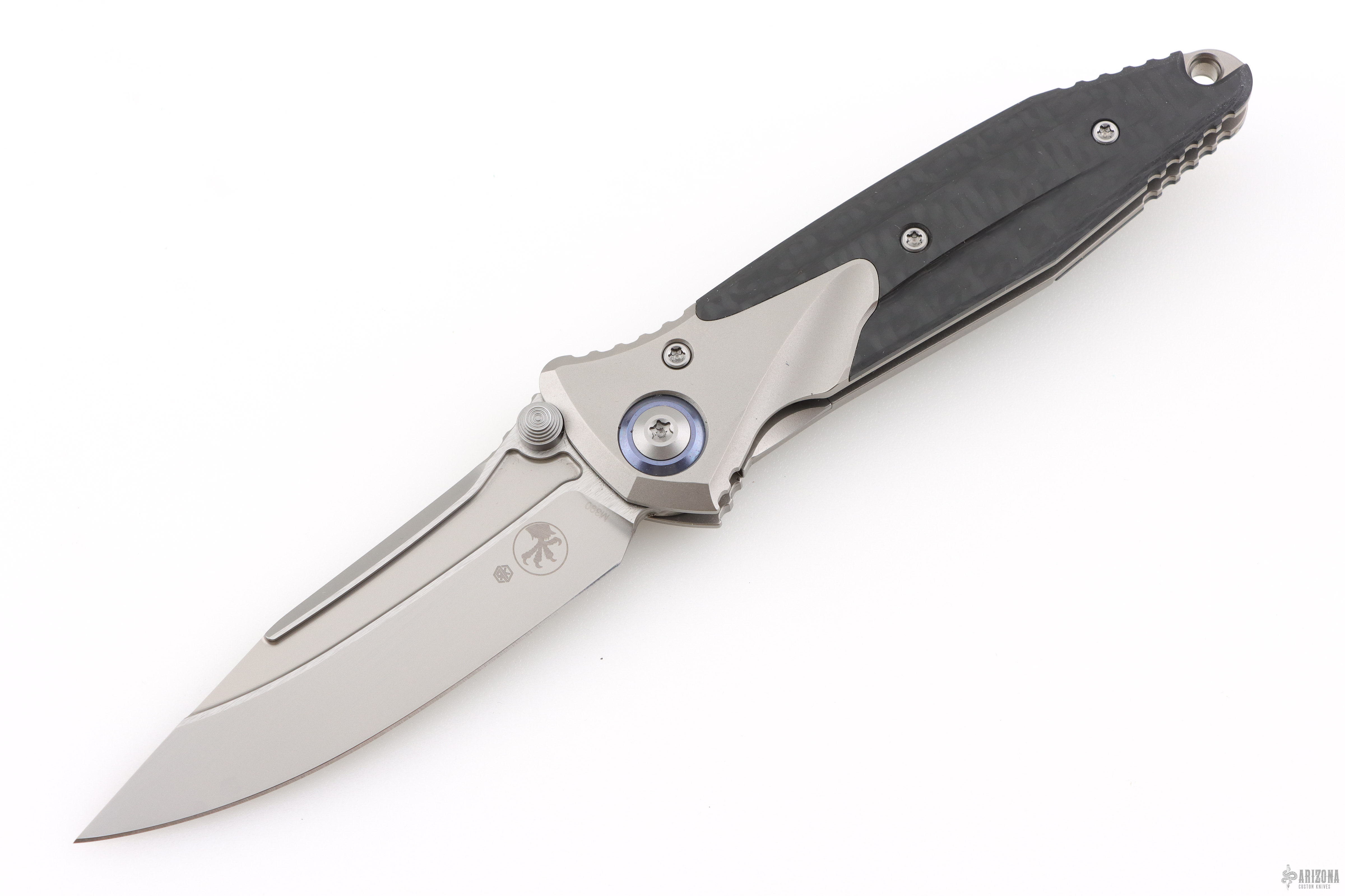 260M-7CFTI Socom Bravo Mini S/E Ti Handle BB Standard Blue Ti Pivot ...