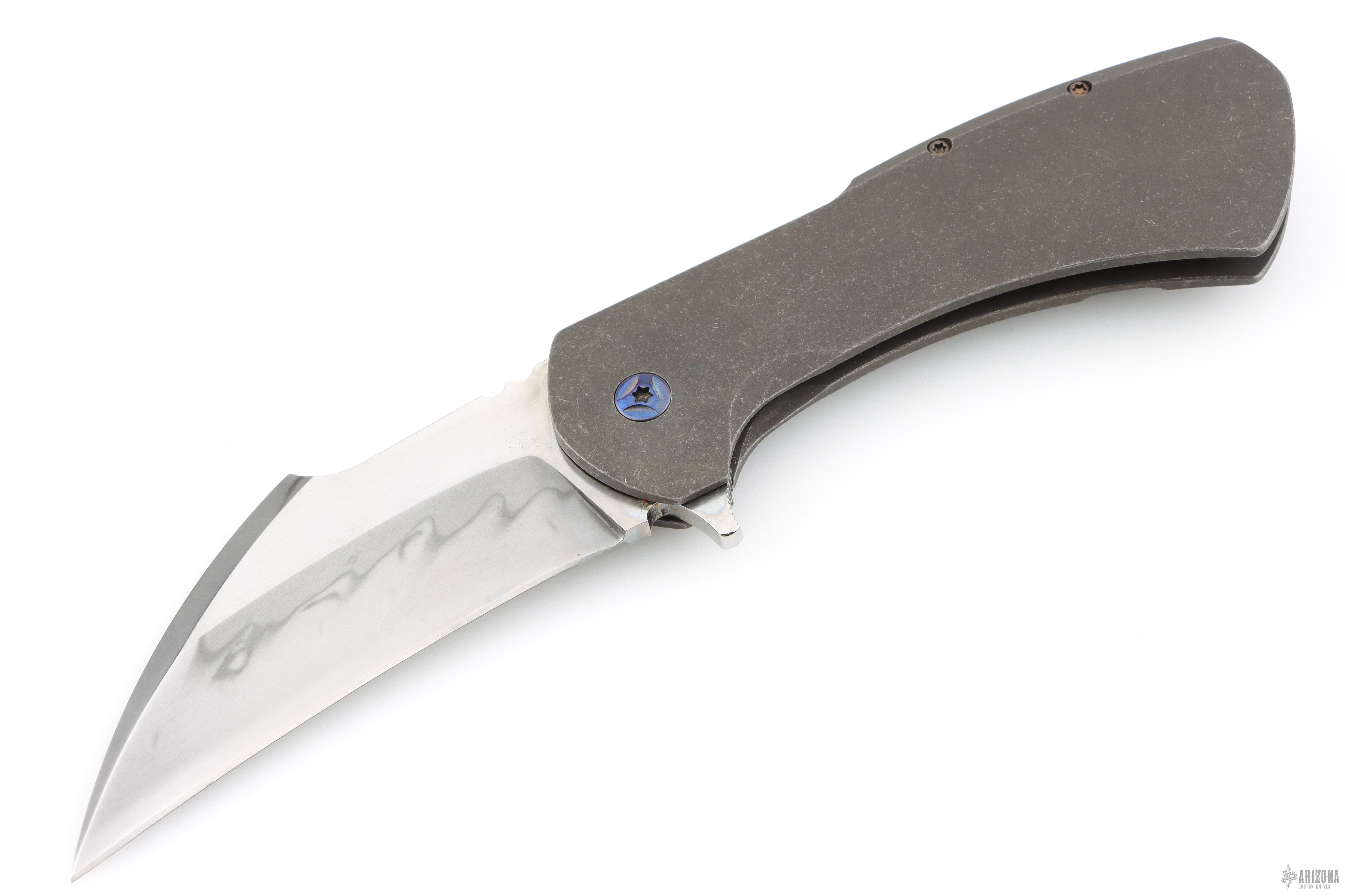 Skull Tap Flipper - Arizona Custom Knives