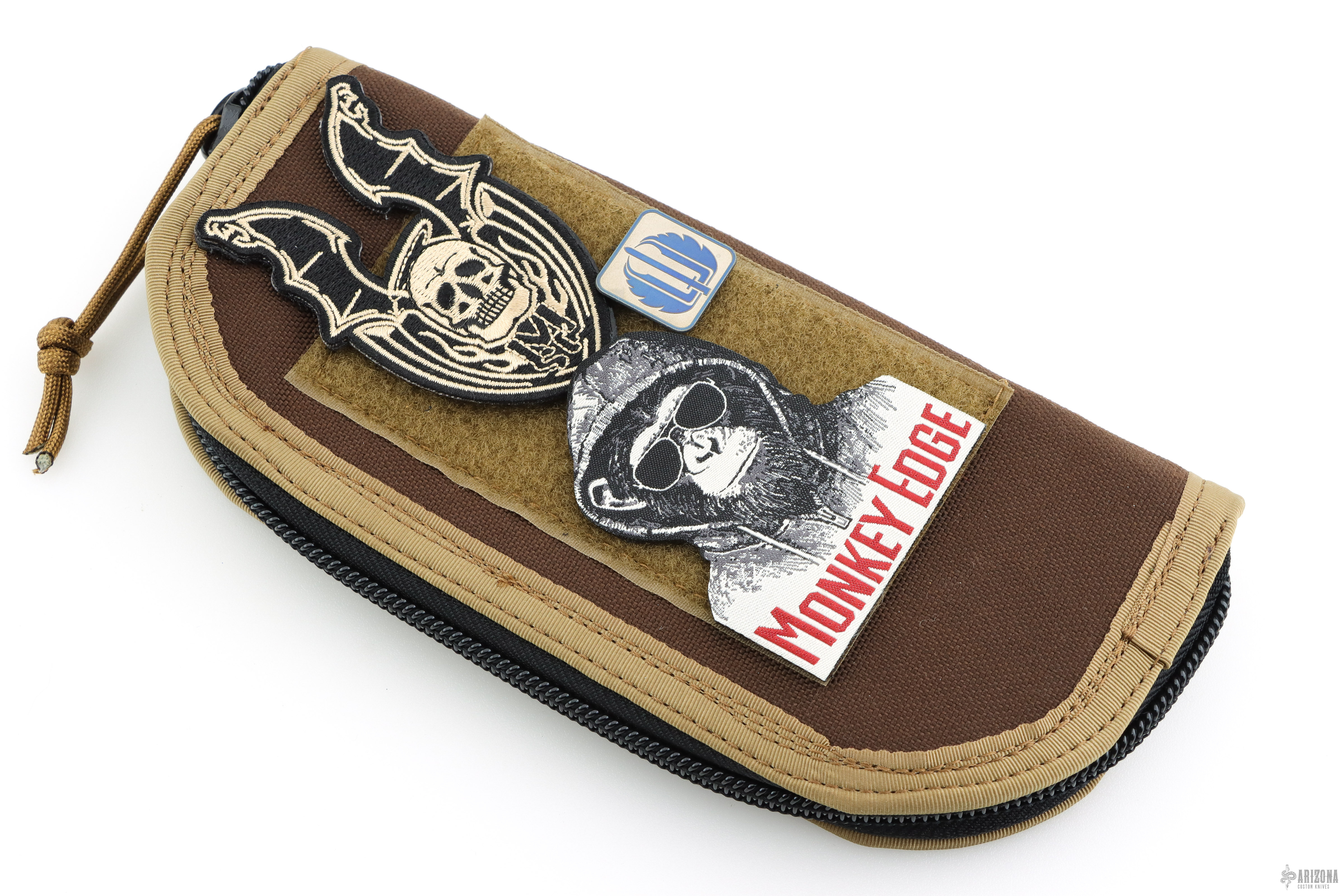 MSC Zippered Case w/ Patches - Arizona Custom Knives