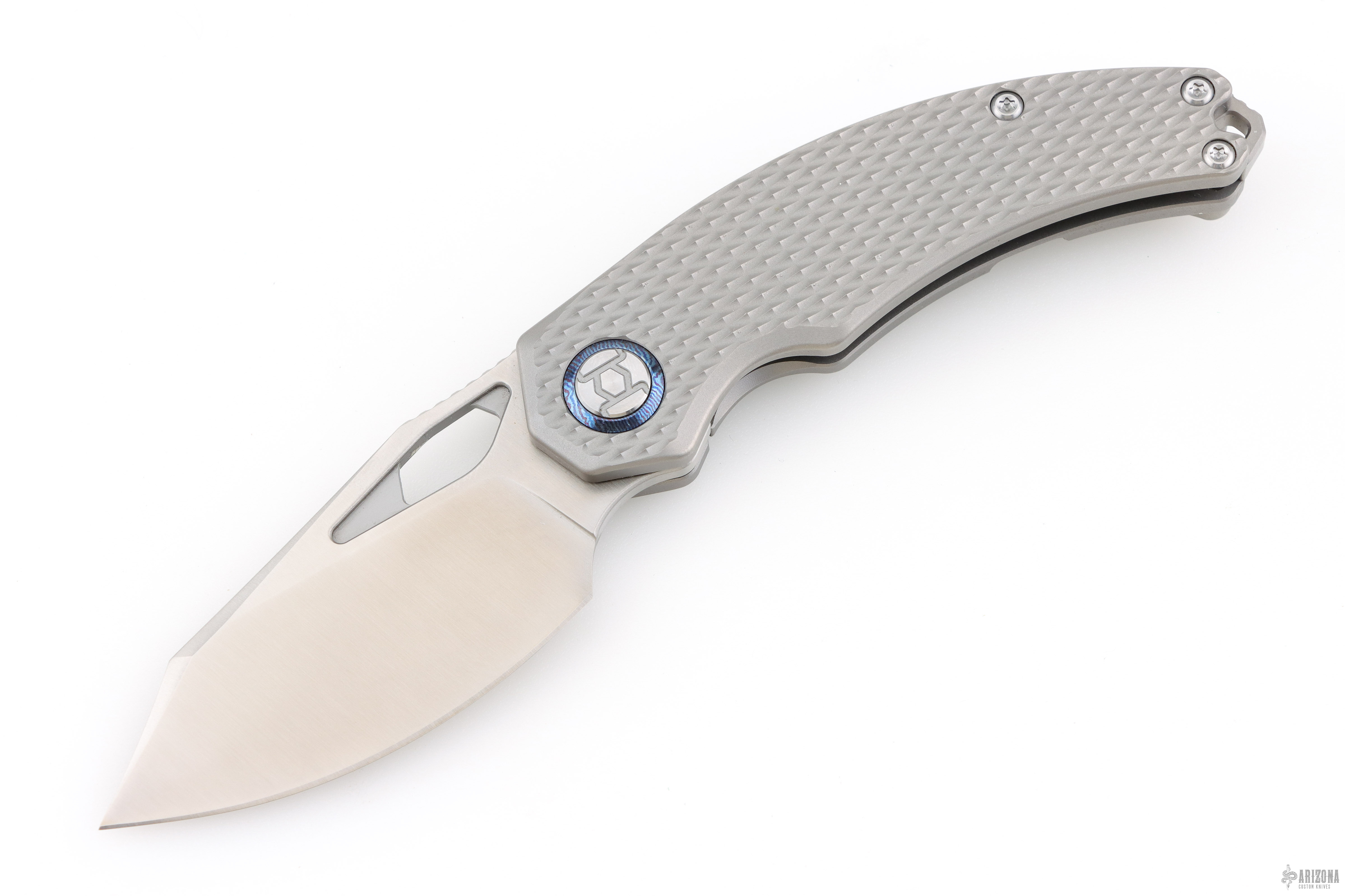 COMPADRE Satin Diamond Ti - Arizona Custom Knives