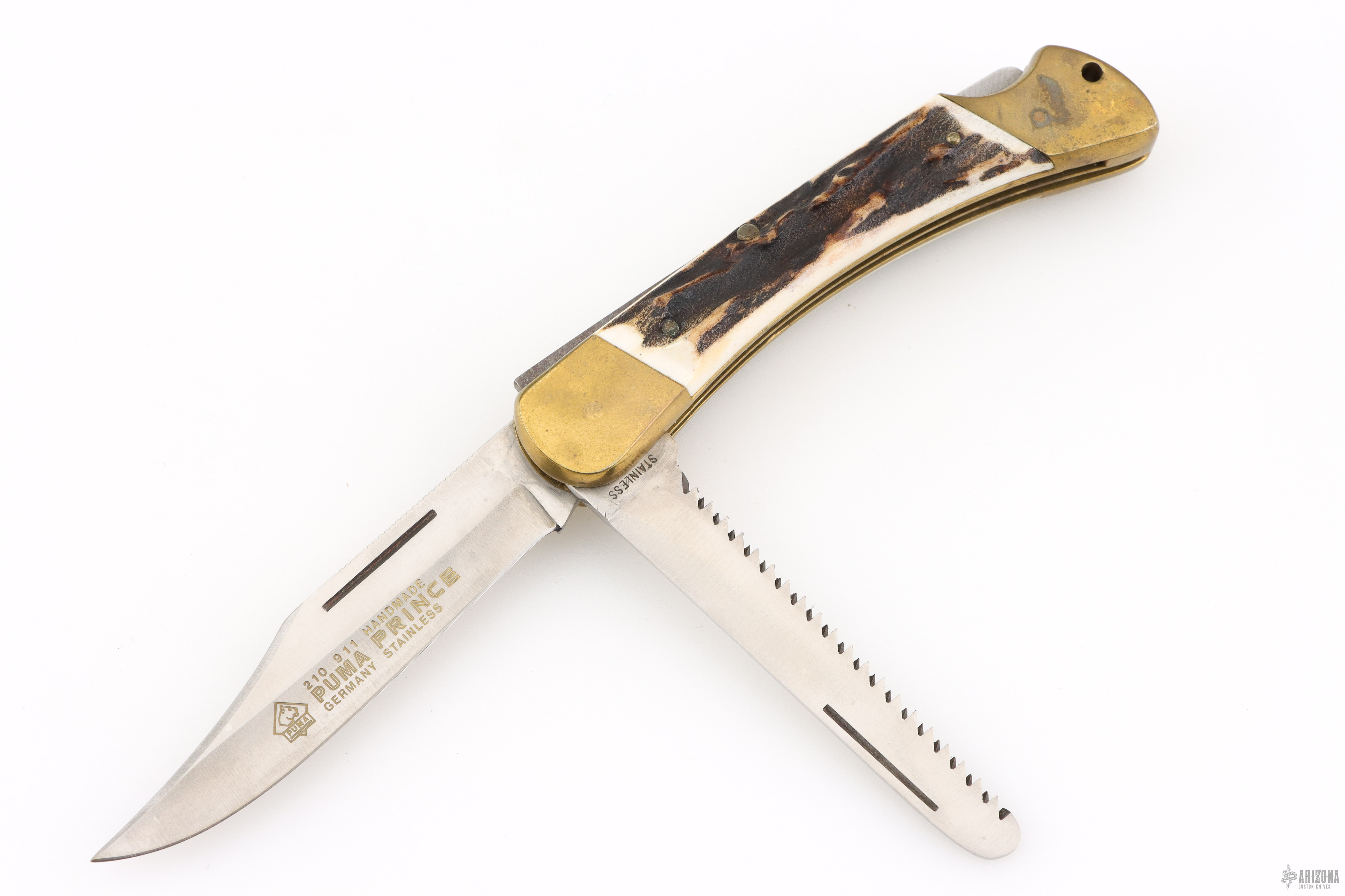 210 911 Puma Prince 2-Blade - Arizona Custom Knives