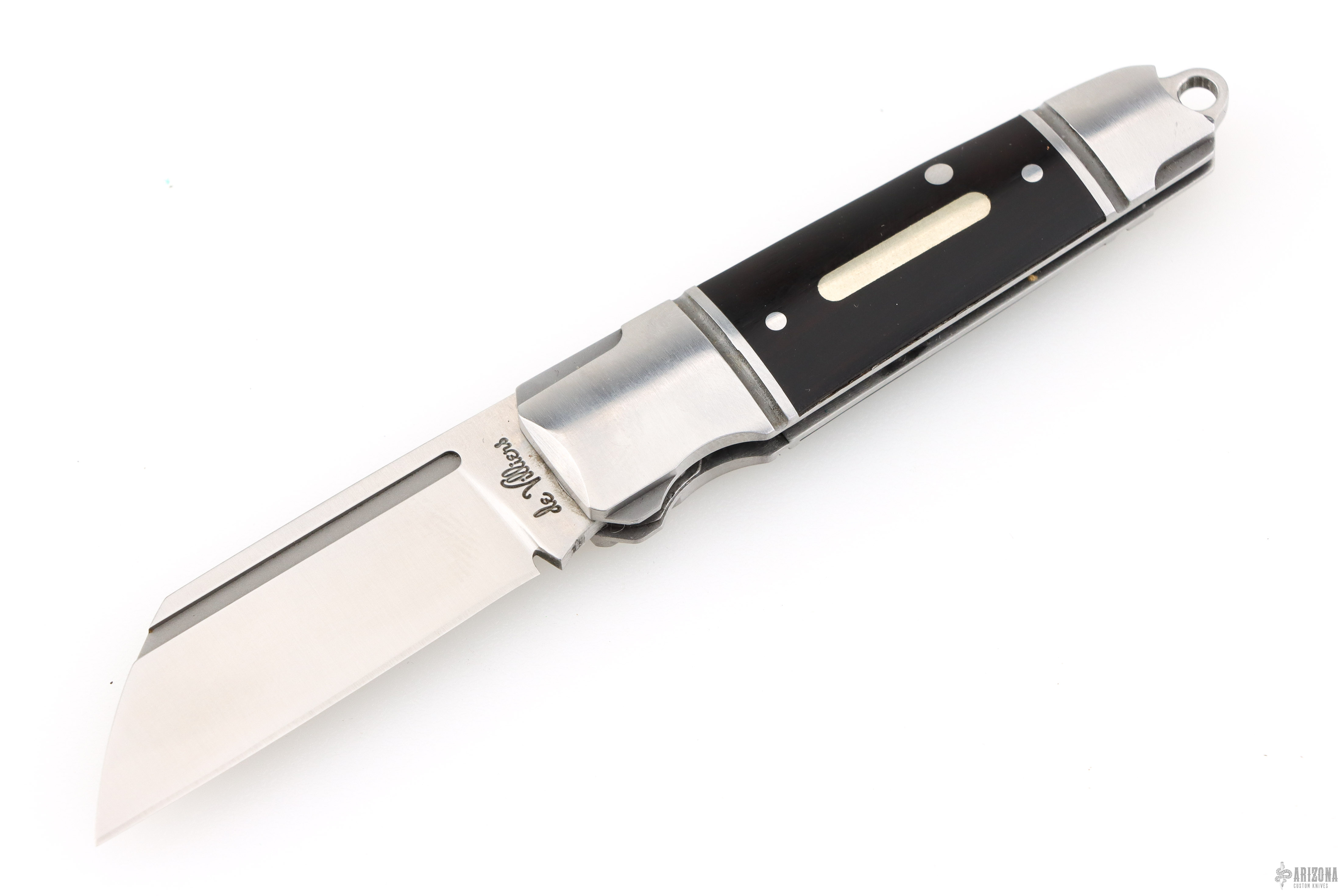 Mini Butcher - Ebony wood - Arizona Custom Knives