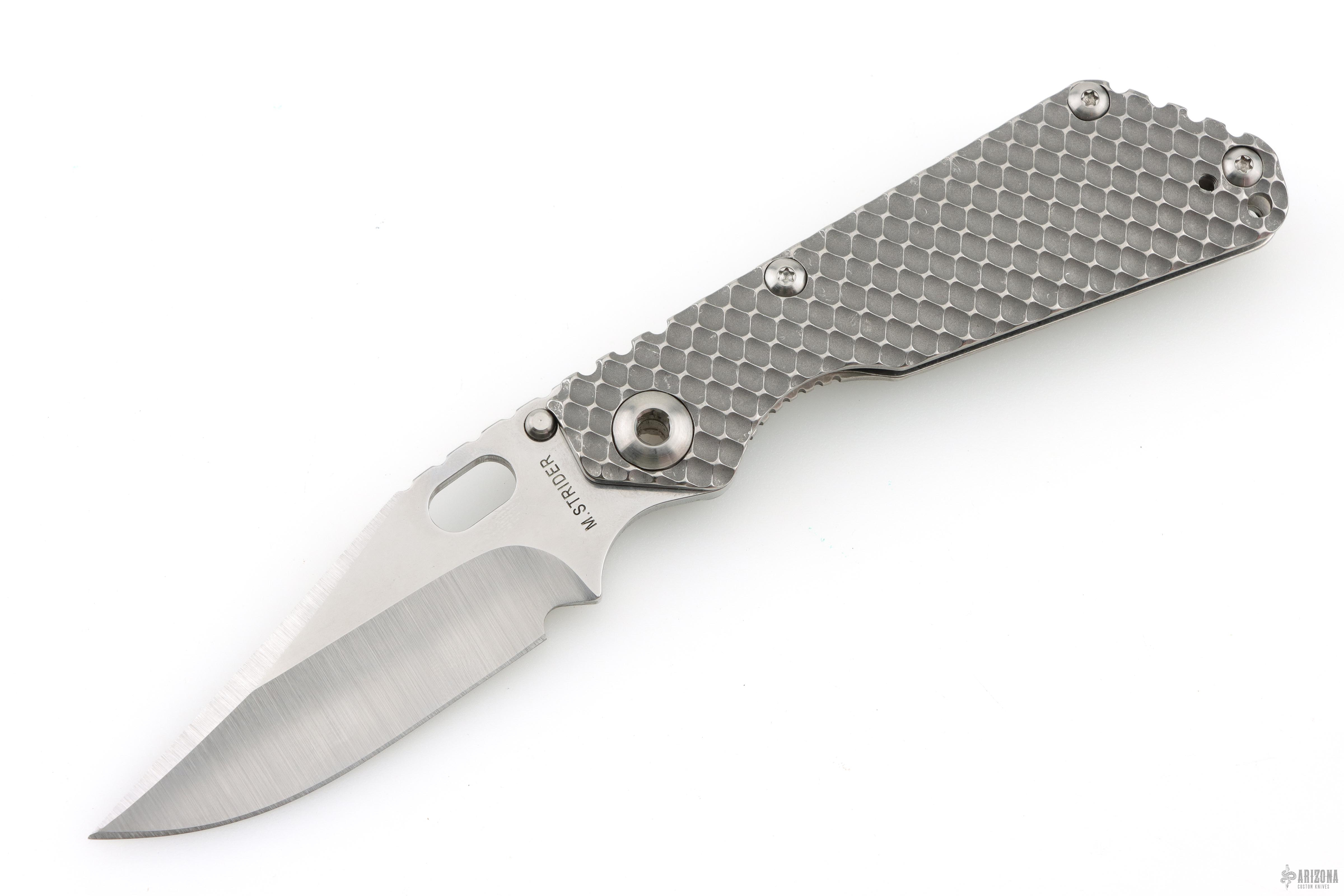 SMF DGG Bowie - Titanium - Arizona Custom Knives