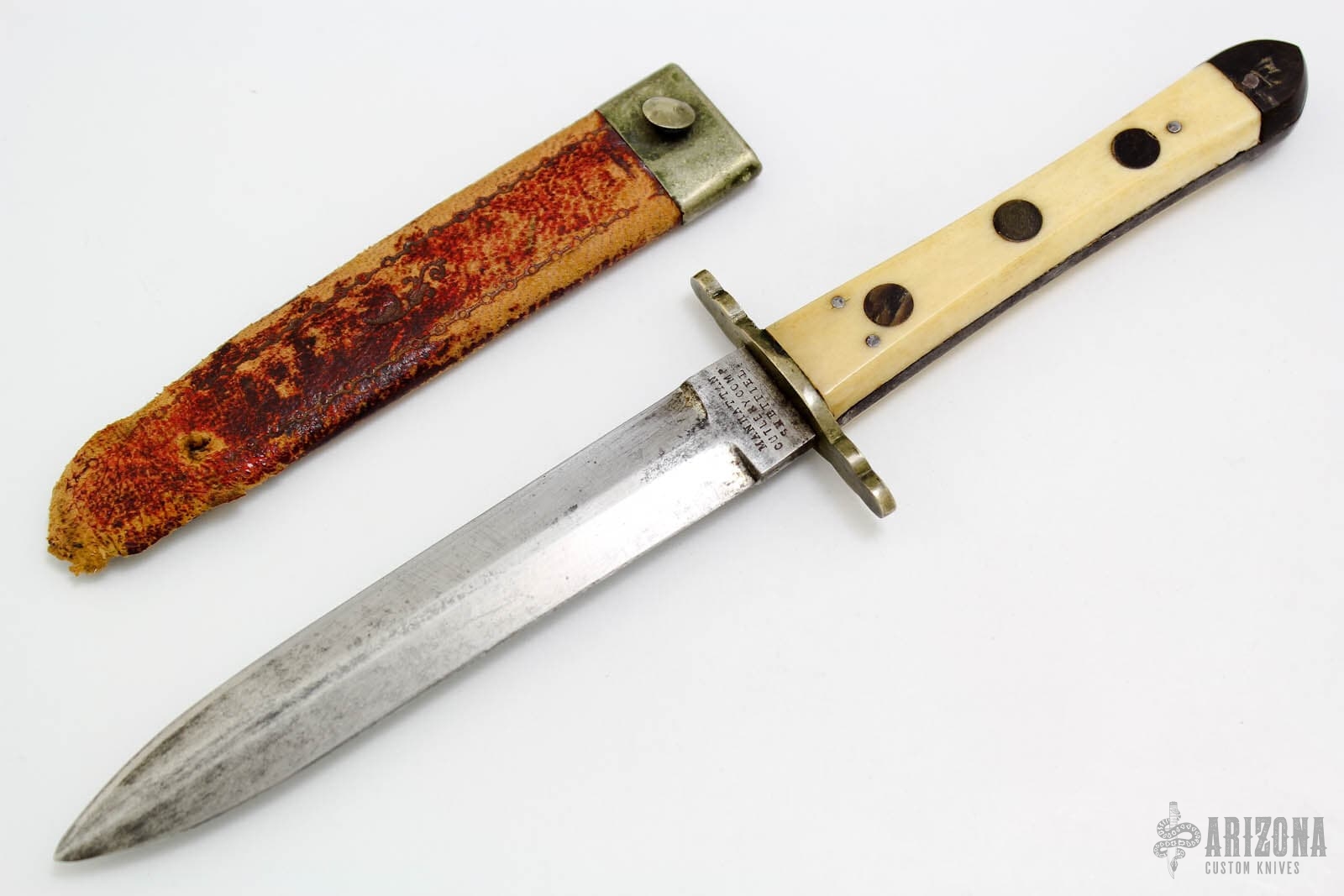 1870 Gamblers Bowie - Arizona Custom Knives