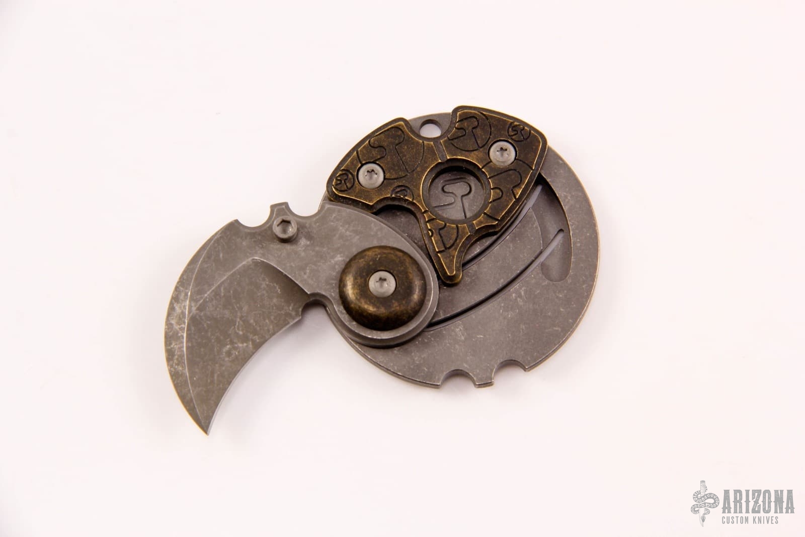 Coin Claw - Antiqued Bronze - Arizona Custom Knives