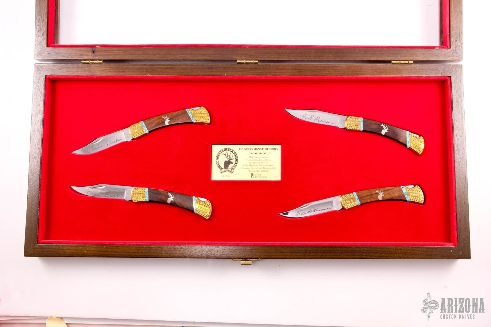 RMEF Founders Signature Series #32 of 50 - Arizona Custom Knives