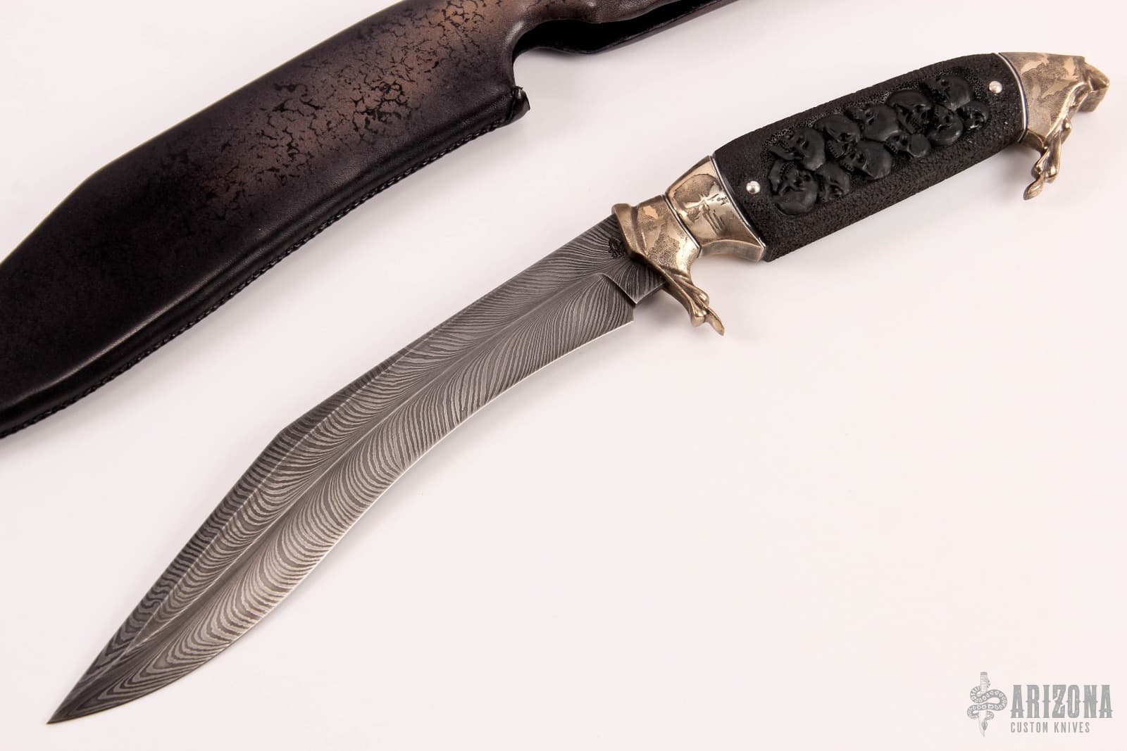 Black Skulls - Arizona Custom Knives