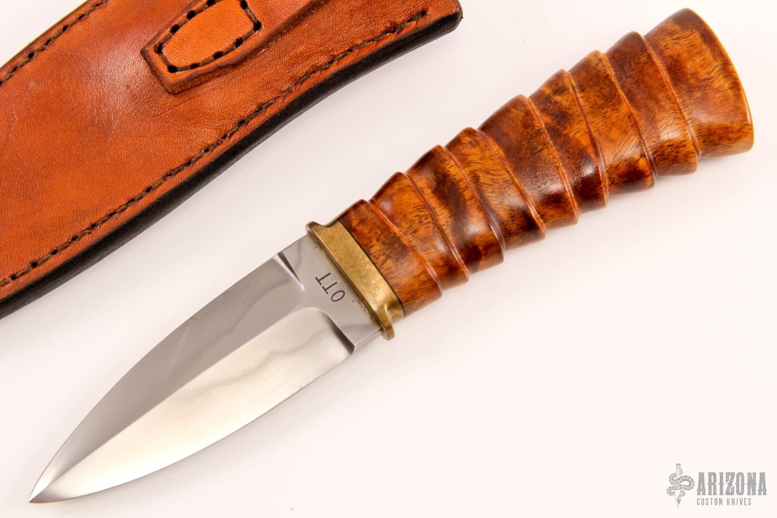 Carved Dagger - Arizona Custom Knives