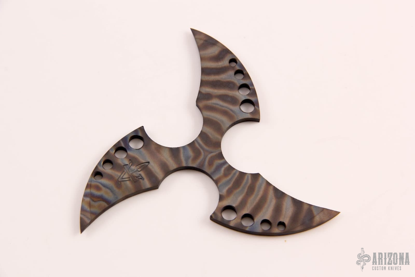 Titanium Shuriken | Arizona Custom Knives