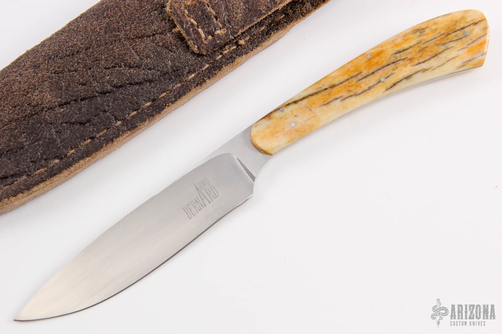 Grazer - Steak Knife - Giraffe Bone - Arizona Custom Knives