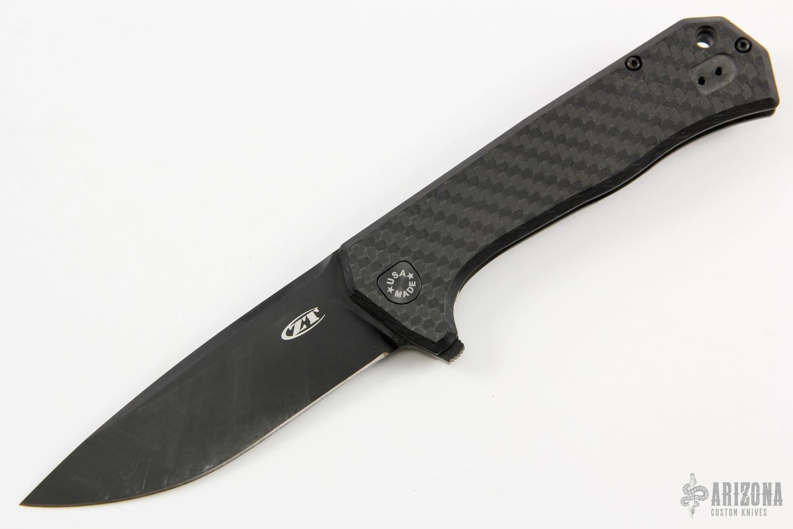 0804CF Rexford DLC - CTS-204P - Arizona Custom Knives