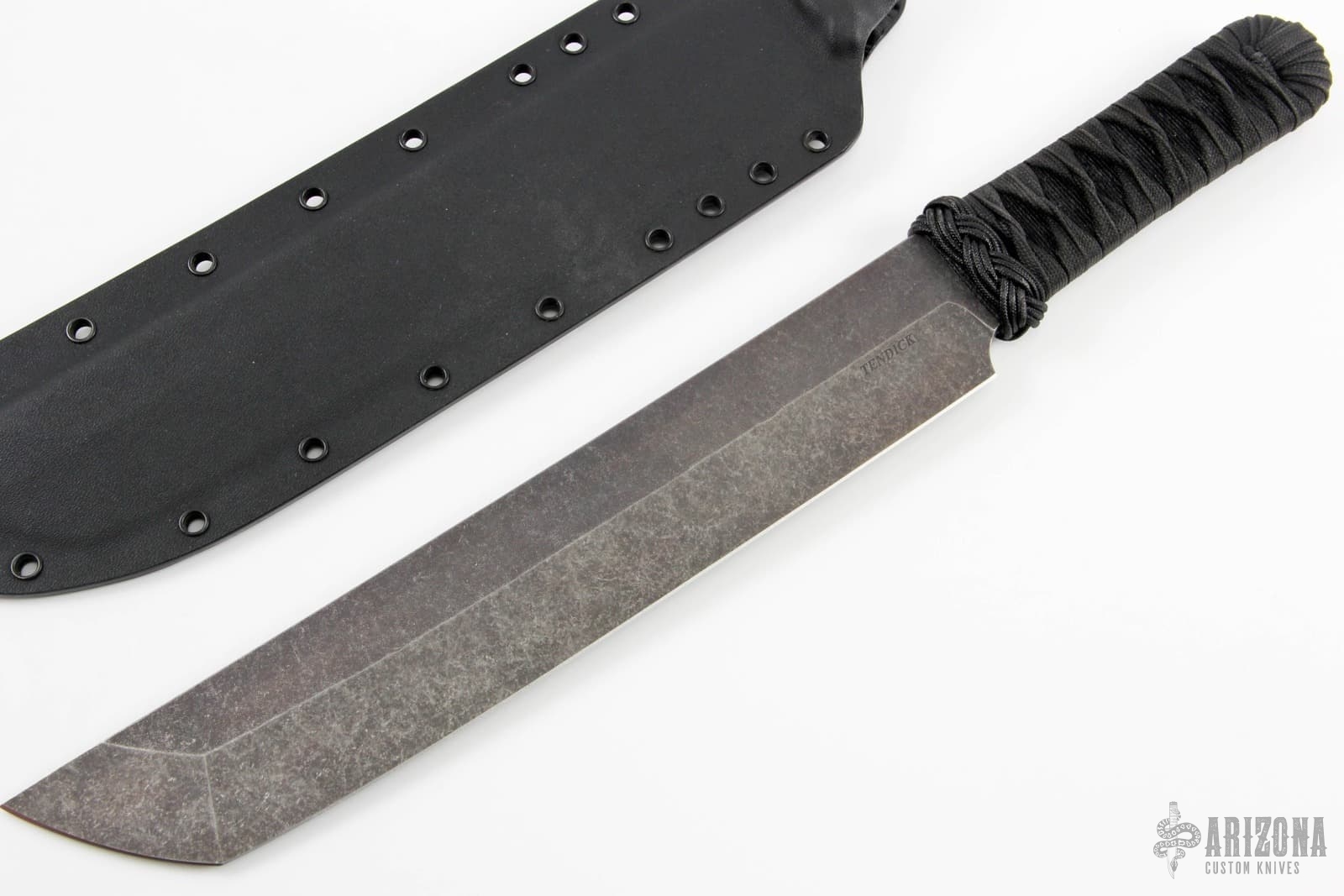 Large Tanto Chopper - Arizona Custom Knives