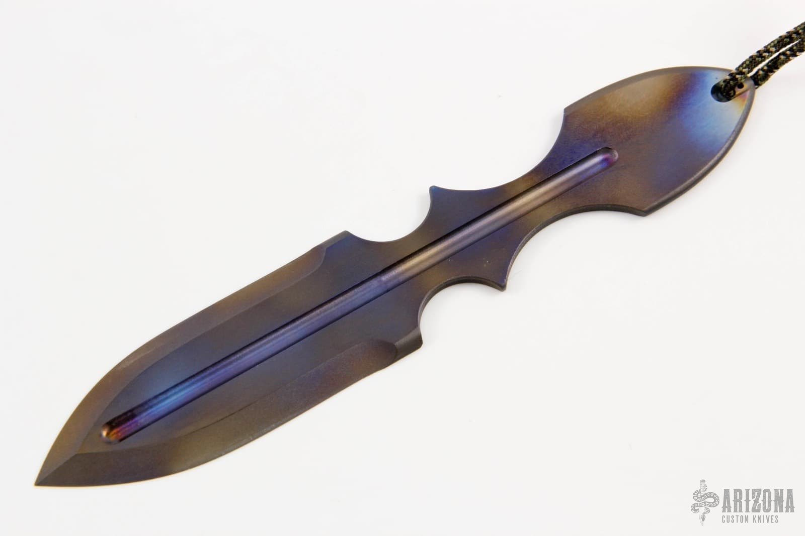 Titanium Thumb Dagger - Arizona Custom Knives