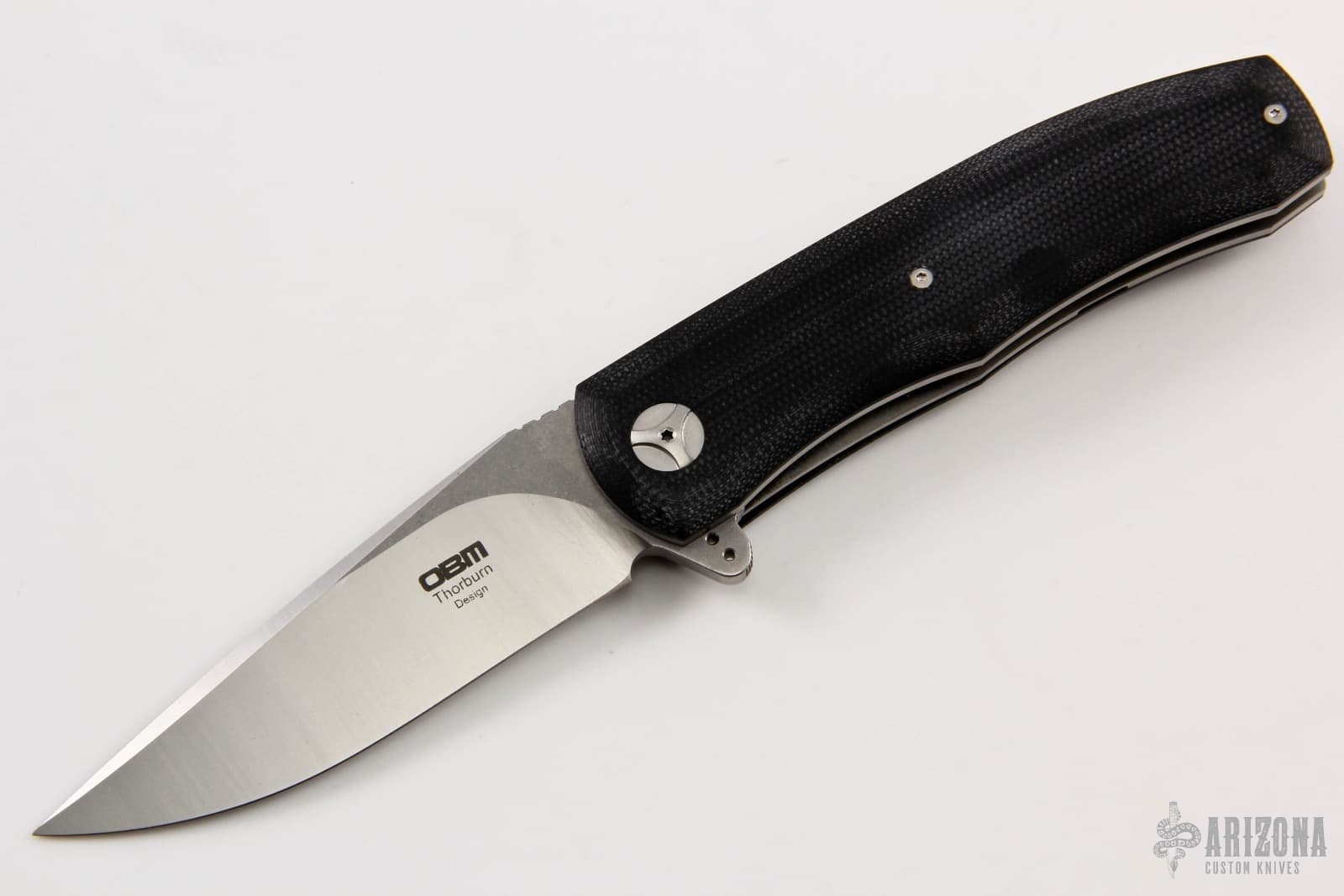 Genesis - Black G-10 w/ OBM clip - Arizona Custom Knives