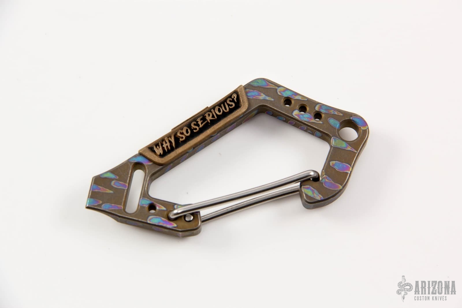 Titanium Carabiner - Arizona Custom Knives