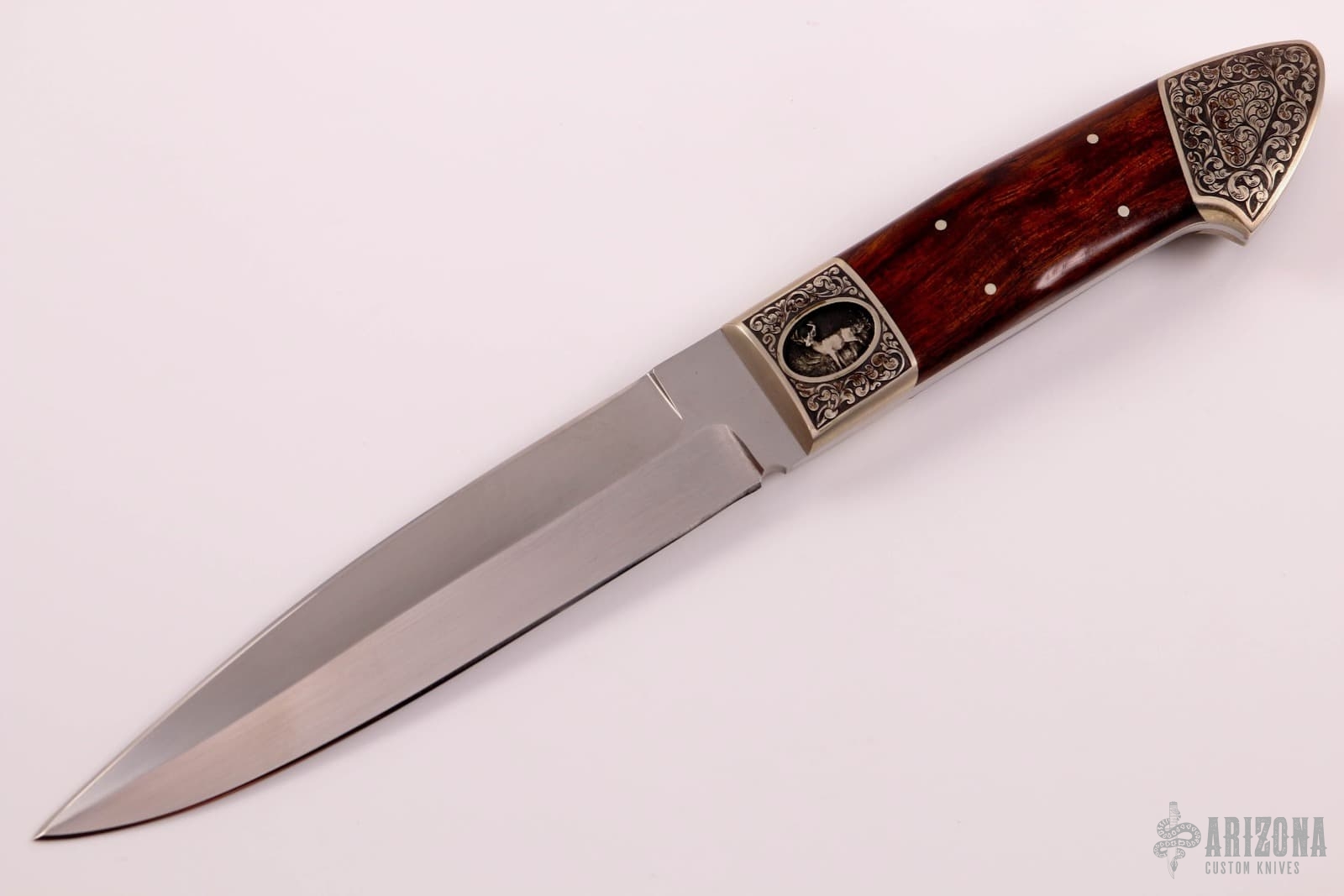 Engraved Dagger - Arizona Custom Knives