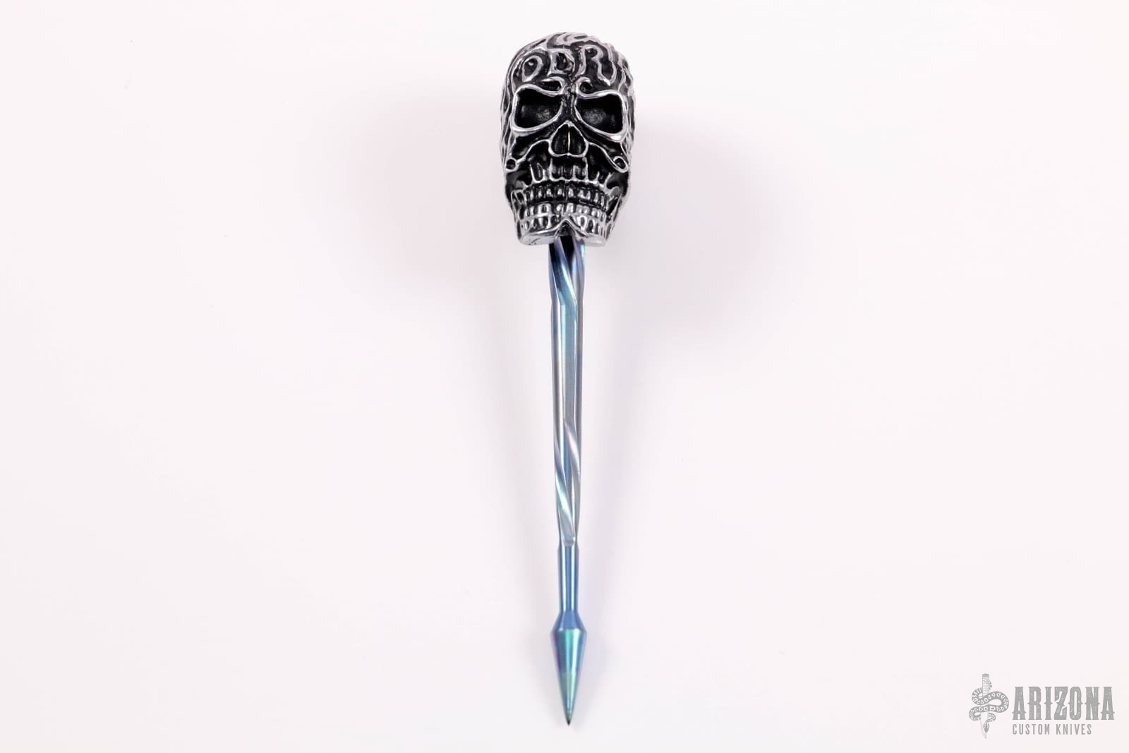 Titanium Skull Spike - Arizona Custom Knives