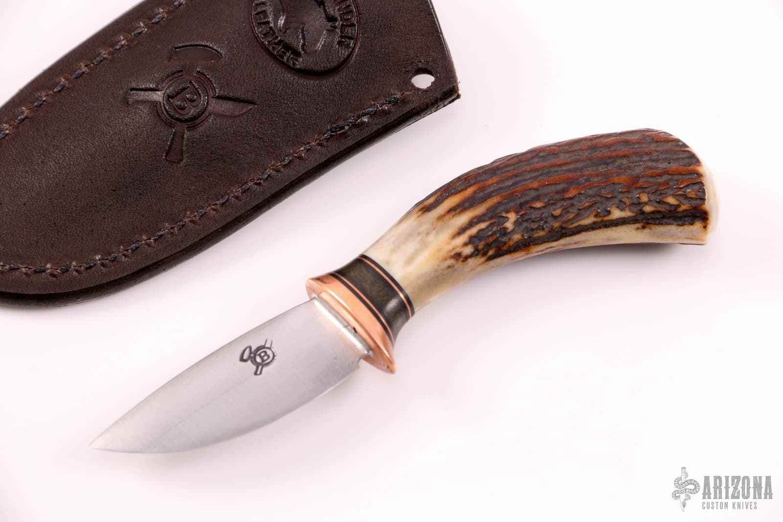 Stag 5th Pocket Knife - Arizona Custom Knives