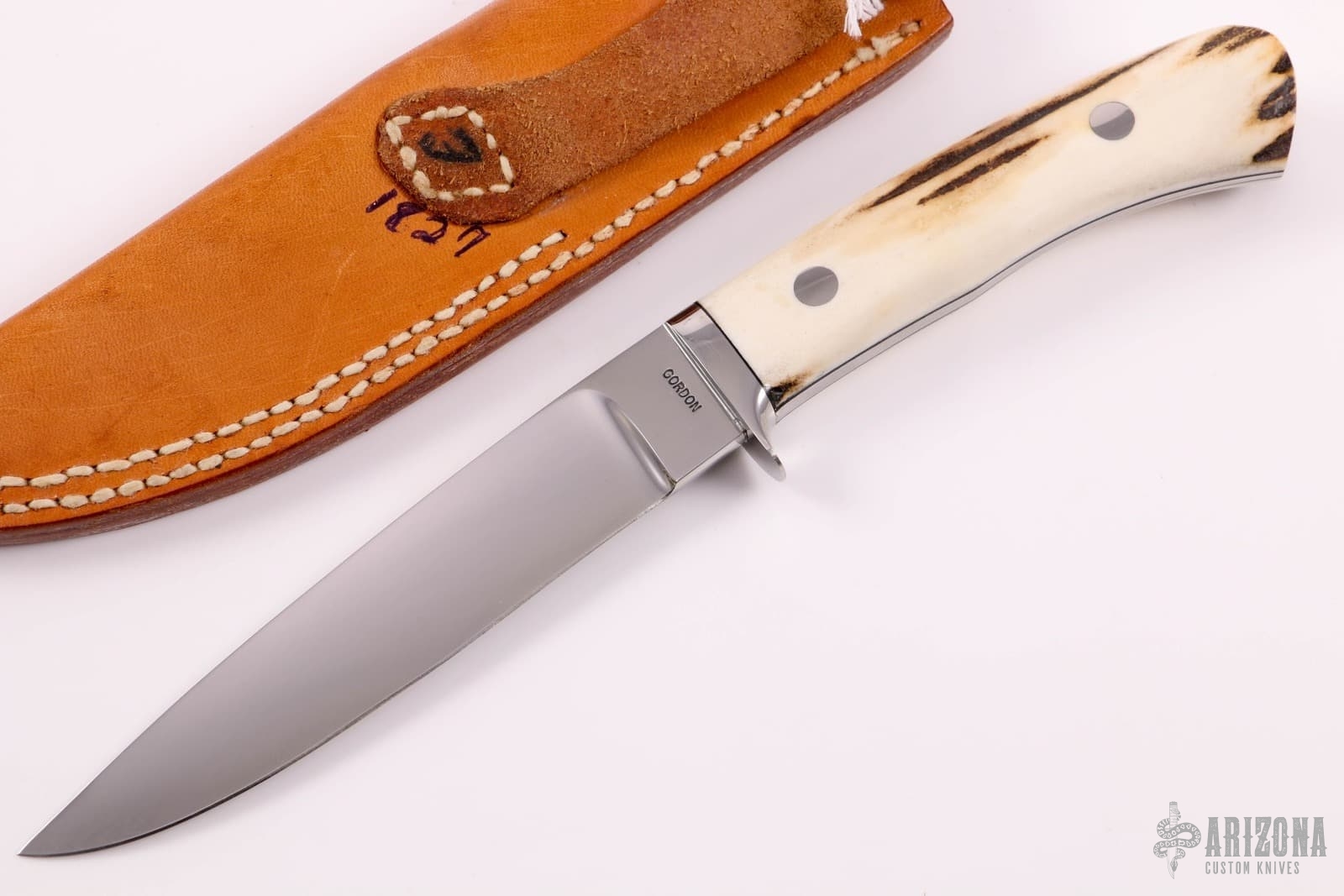 Large Drop Point Hunter - Arizona Custom Knives