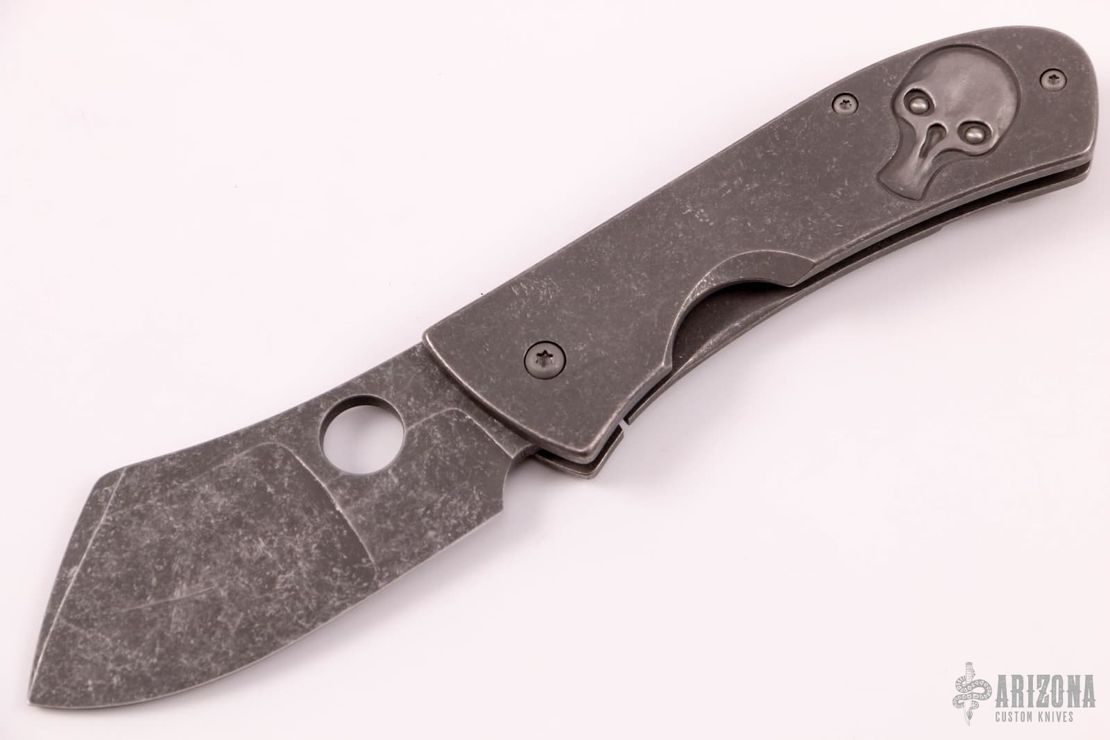 Custom Cleaver Framelock - Arizona Custom Knives