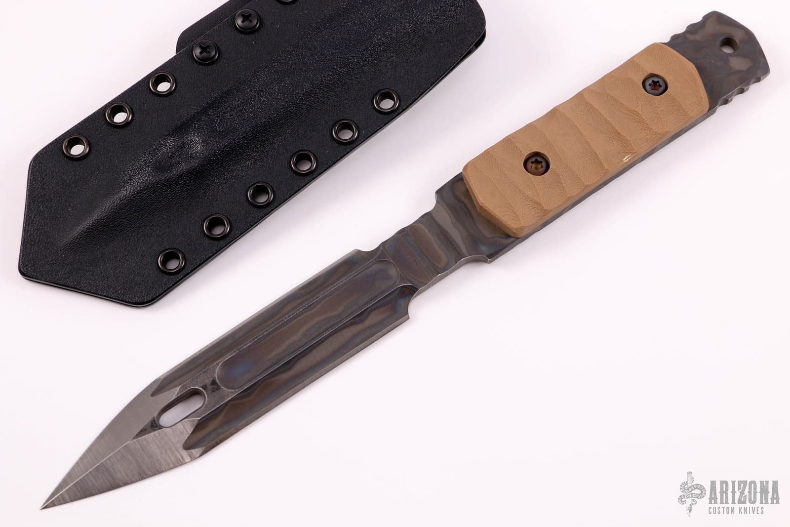 GR38Ti AP Dagger - One of One - Arizona Custom Knives
