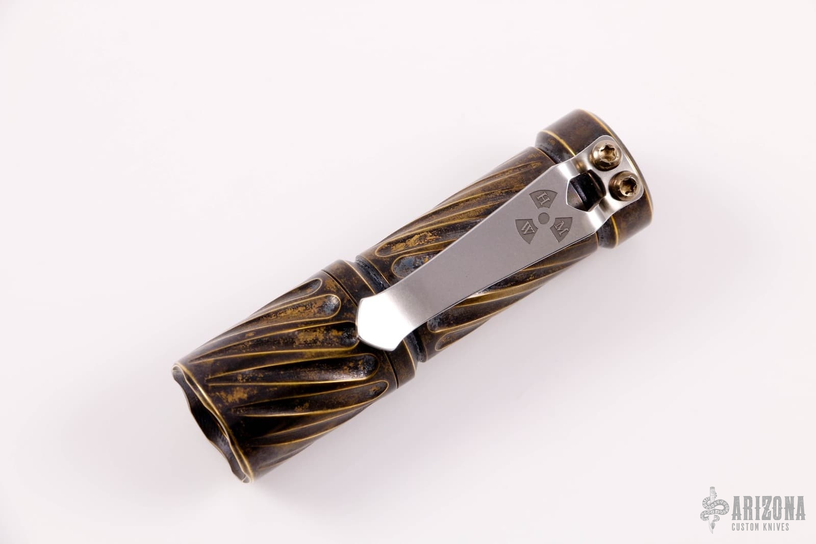 Brass Twisted Trident - Arizona Custom Knives